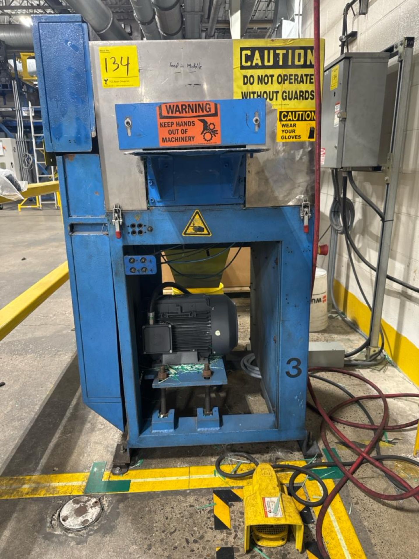 Sagitta strap chopper c/w control panel