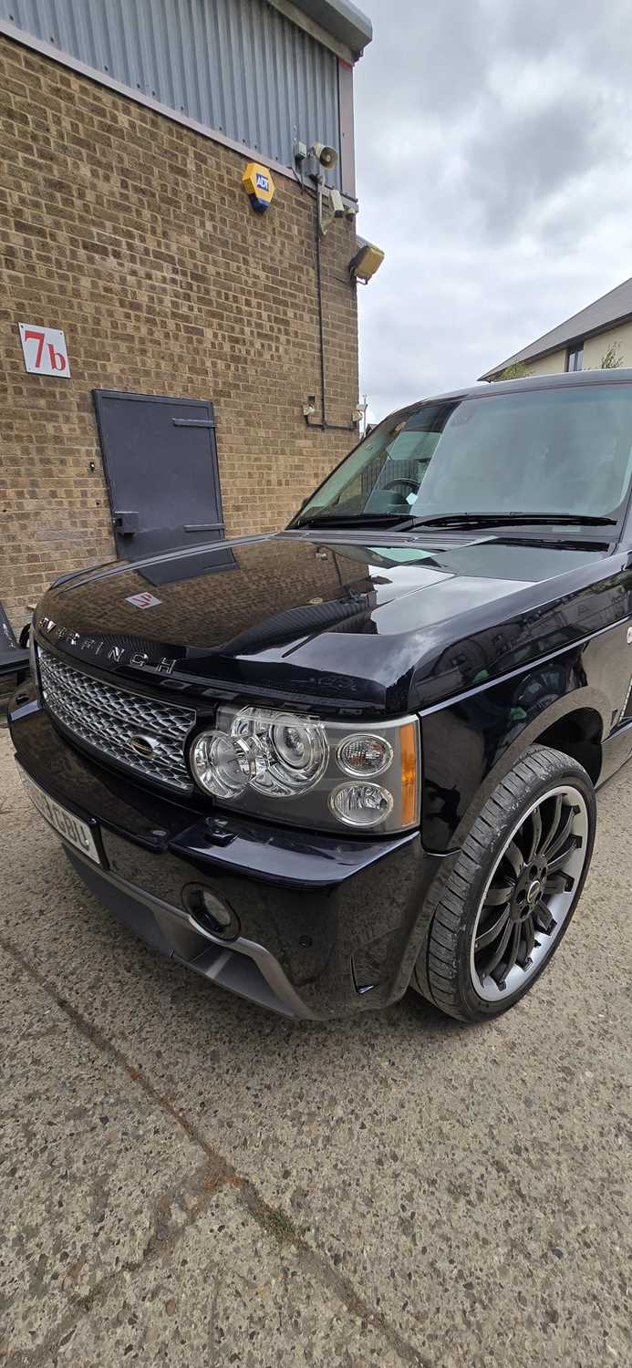 The owner’s car 2009 Range Rover L322 Westminster Overfinch, reg: YR59 ...
