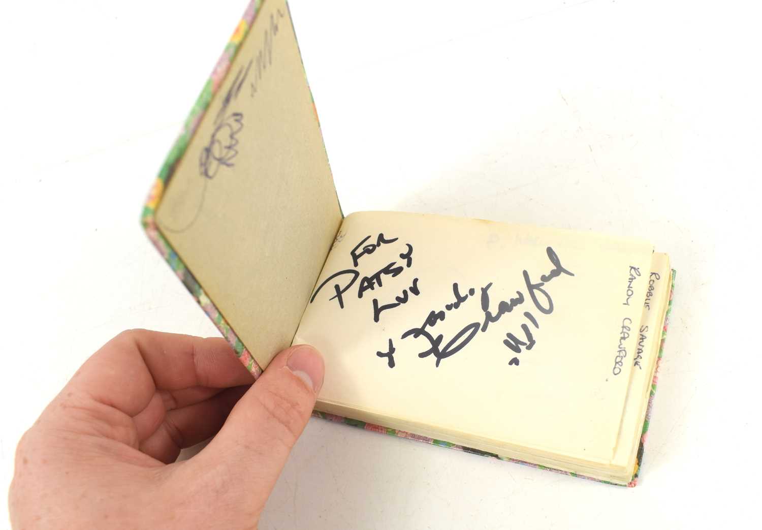 Football Autographs: An autograph book containing the signatures of ...