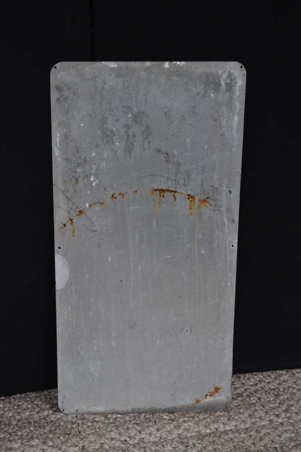 A vintage "Ferodo Brake Testing Service" single sided metal advertising ...