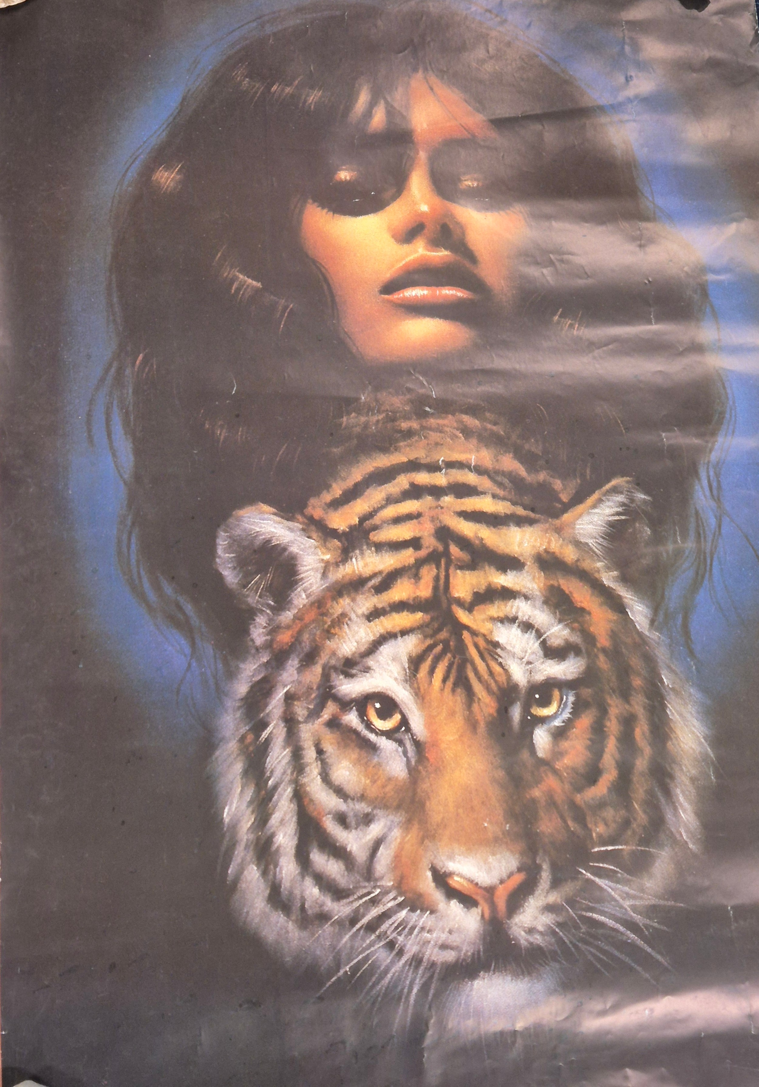 Three Vintage Posters; Kate Bush 1980's poster by Scandecor Sweden ...