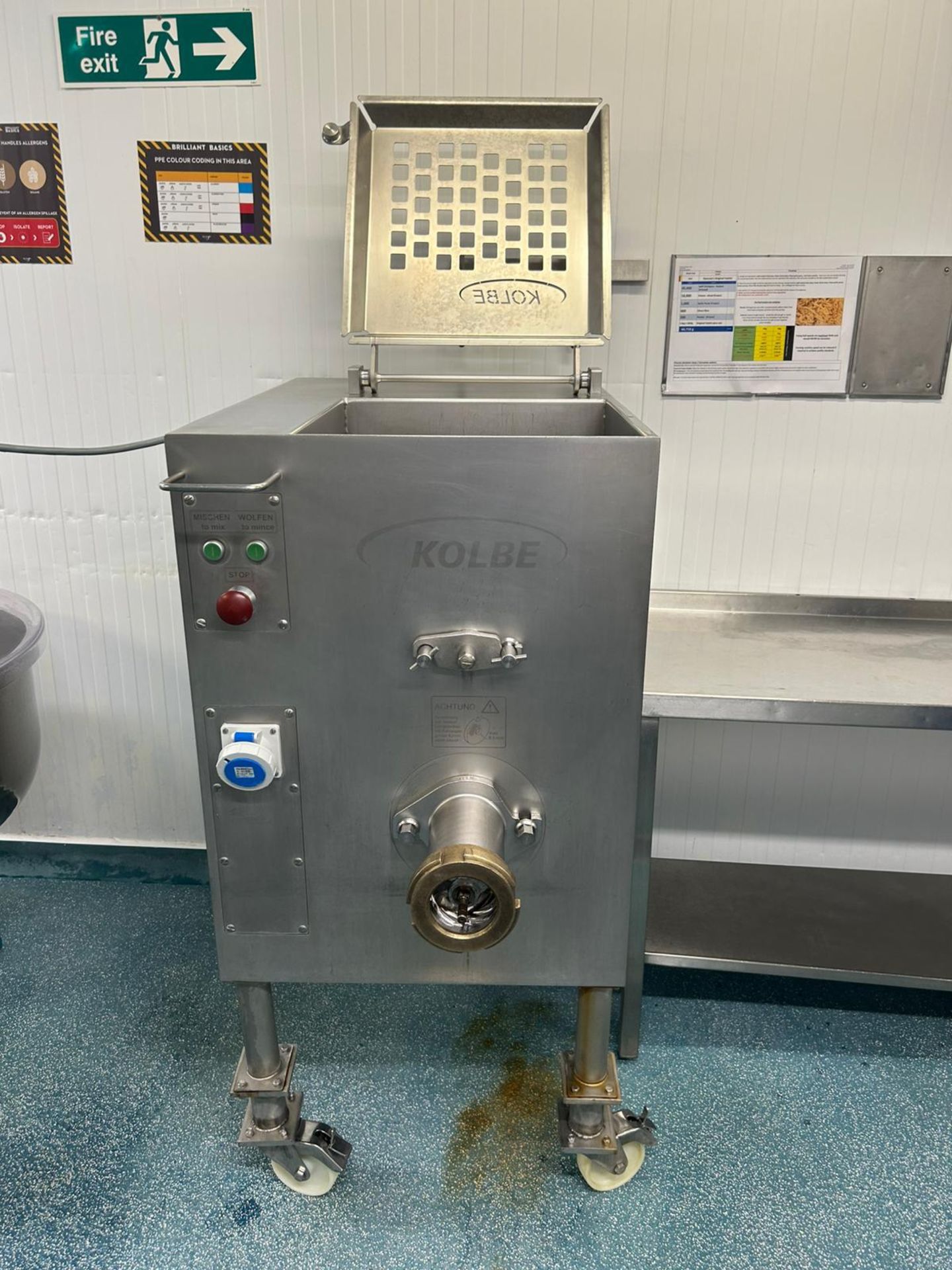 1 x Kolbe Mixer Grinder Type: MW 100 Year: 2008 Located in Melksham ...