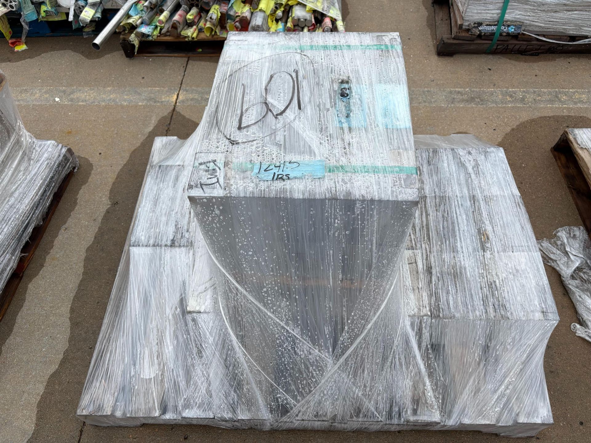 (6) SKIDS OF 7050 ALUMINUM PLATES, APPROX. 9,736 LBS, P# 85, 109, 111 ...