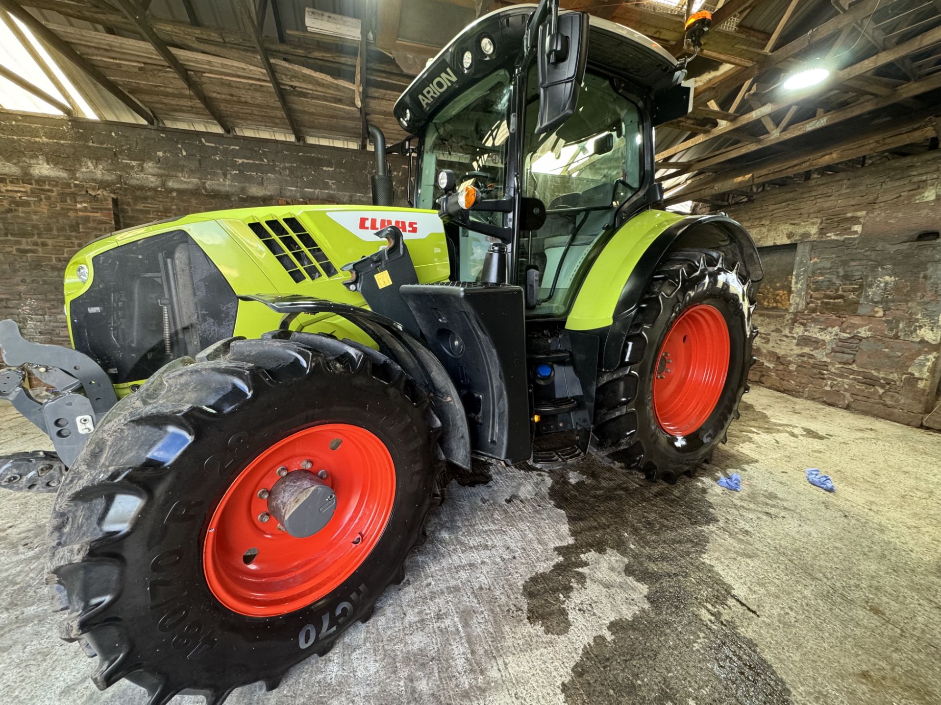 VC00105 Information from the seller: 2021 Claas 610 Arion Tractor *ONLY ...