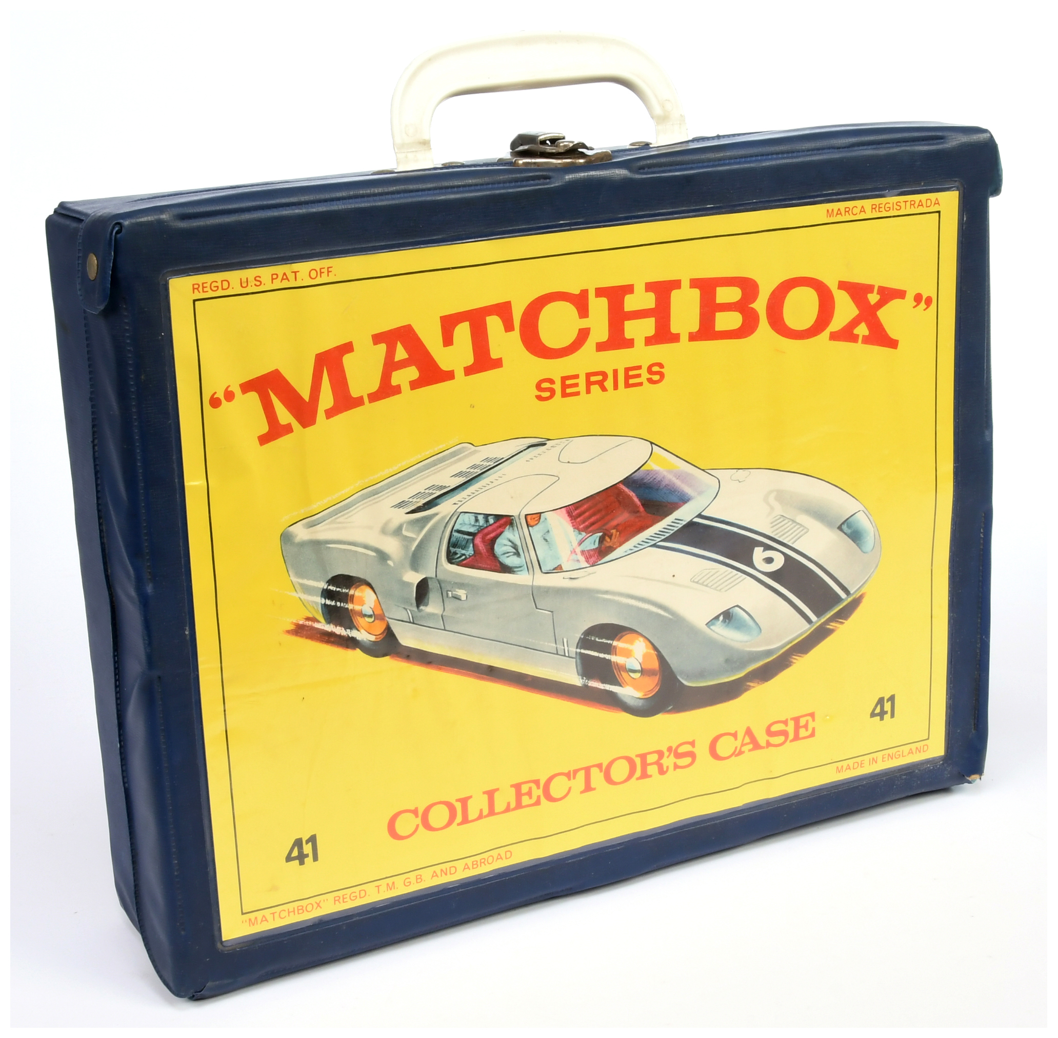 Matchbox Collectors Case 41 - case contains 4 x plastic trays holding ...
