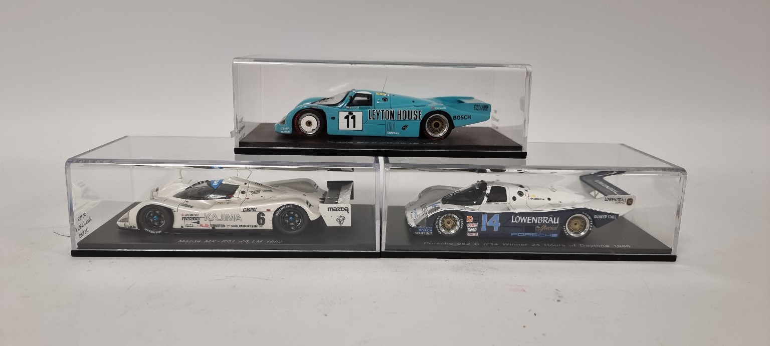 Spark, a boxed group of 1:43 scale endurance racing models. Includes ...