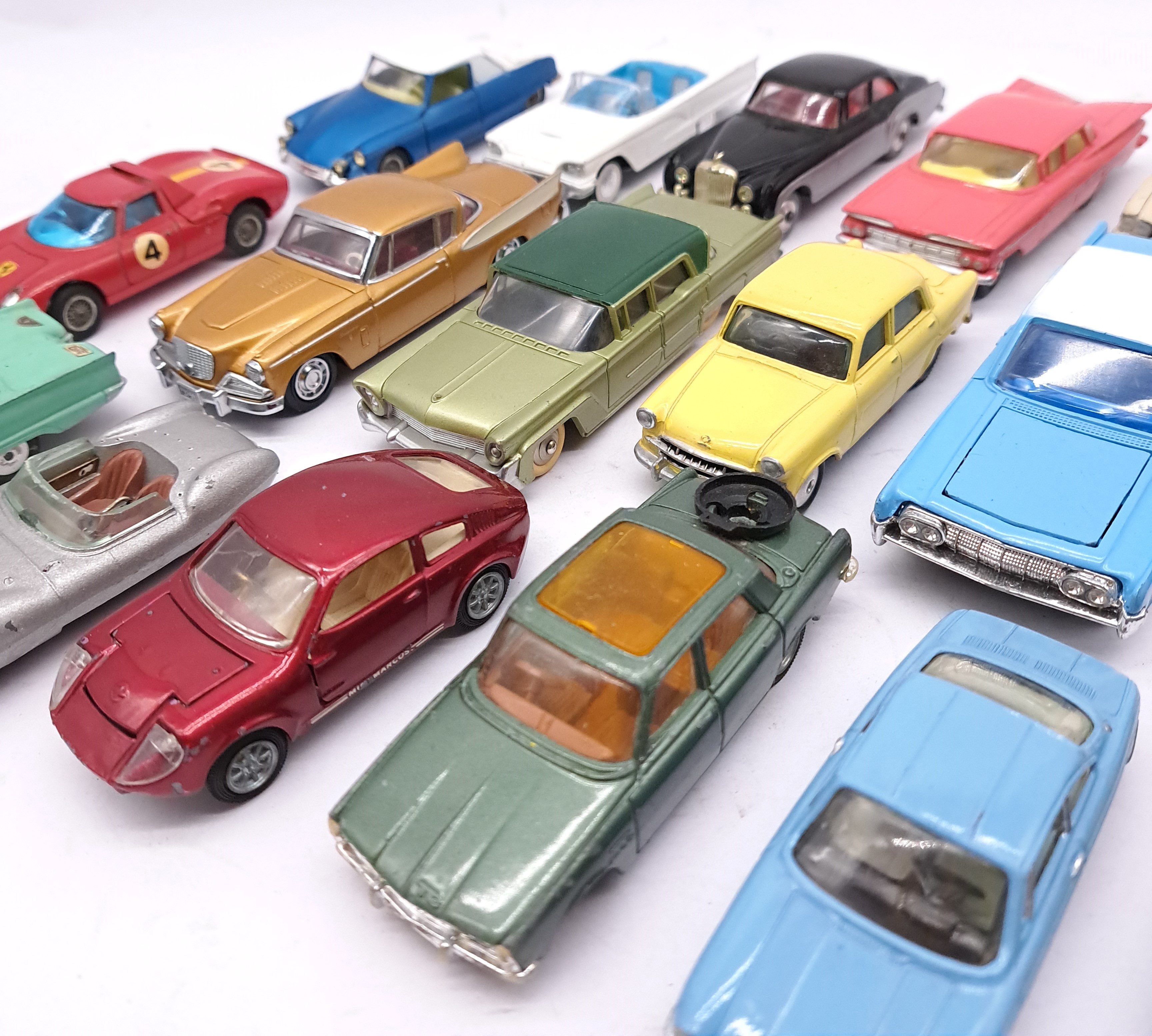 Corgi & Dinky, a unboxed group to include Corgi Standard Vanguard III ...