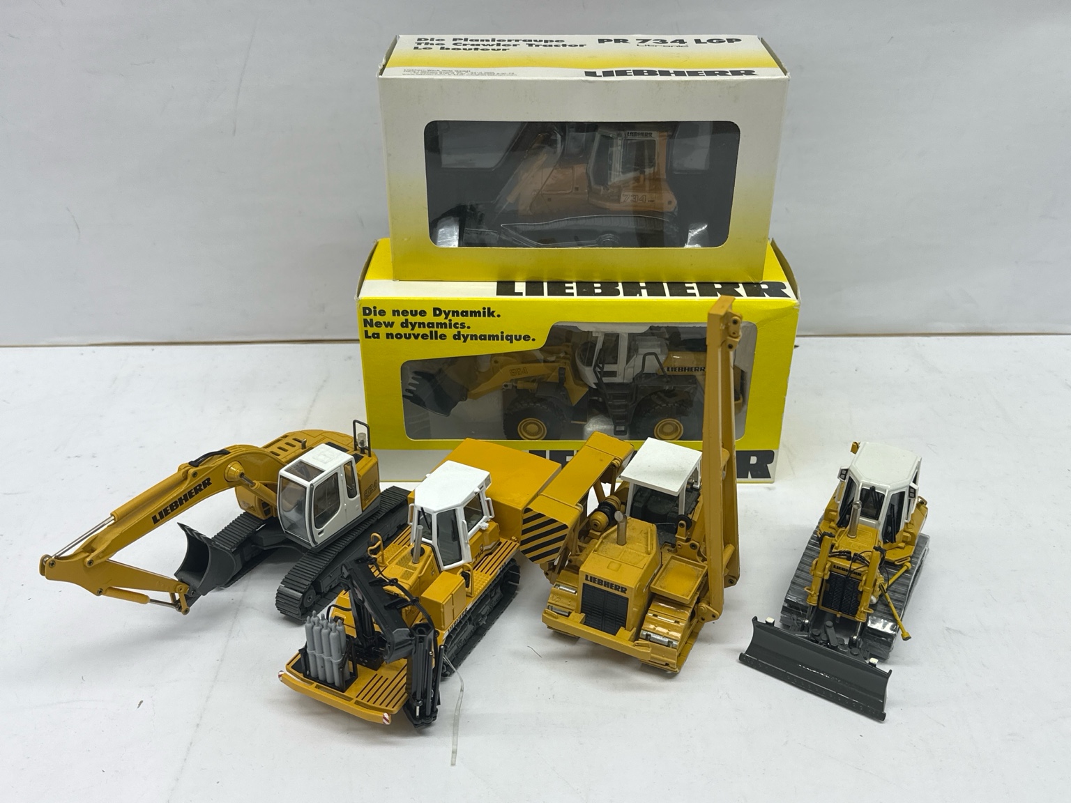 Liebherr 1/50 scale diecast models by Brami, Joal, Conrad, NZG ...