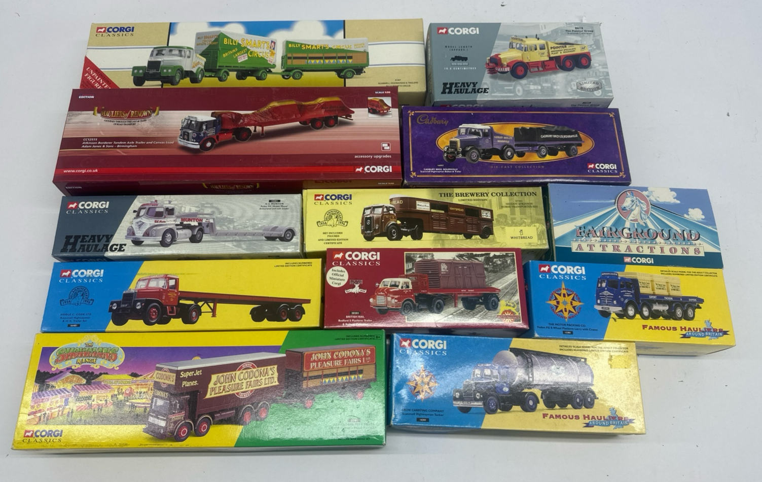 Corgi, a boxed group of 1:50 scale diecast models from the Corgi ...