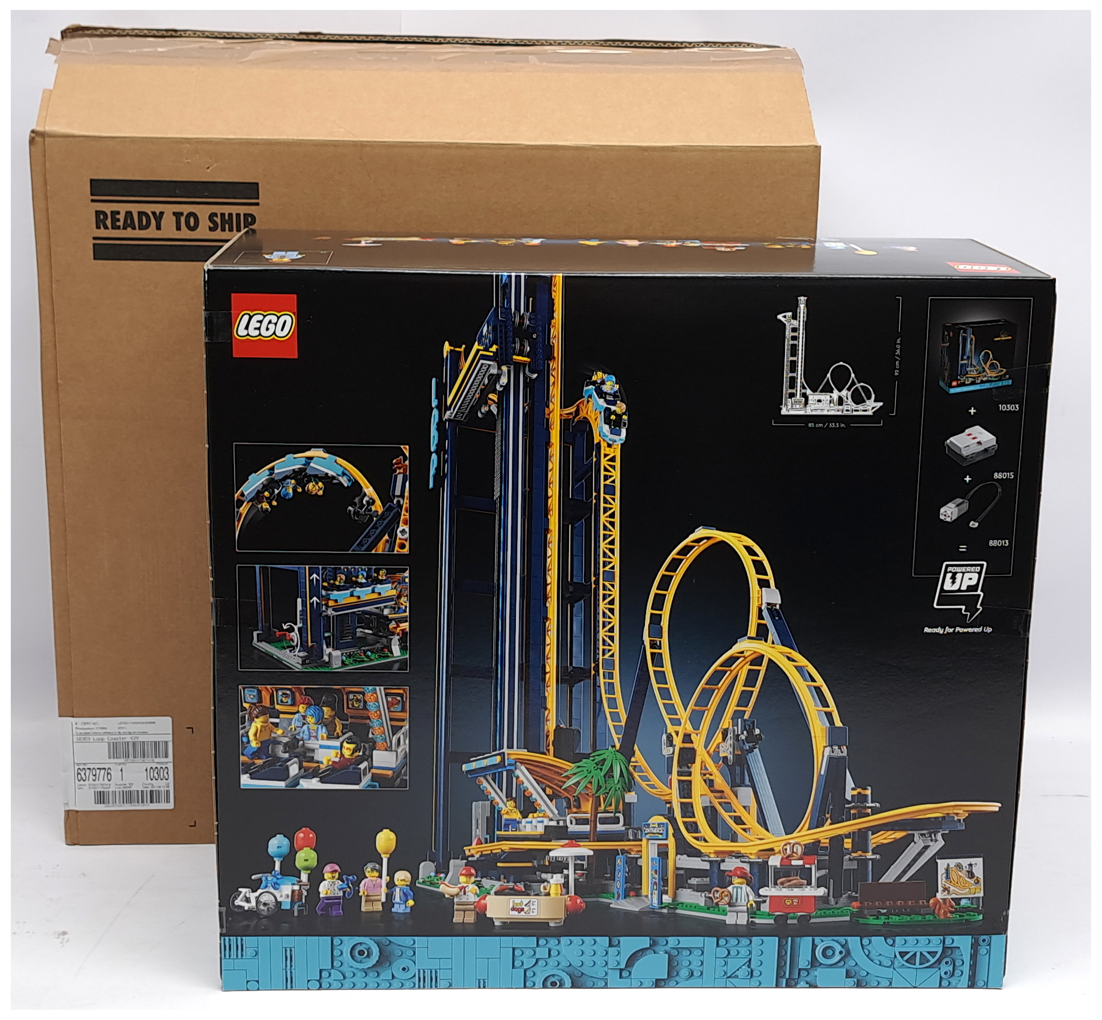 Lego (Sealed) #10303 Creator Loop Coaster - Fairground Collection ...