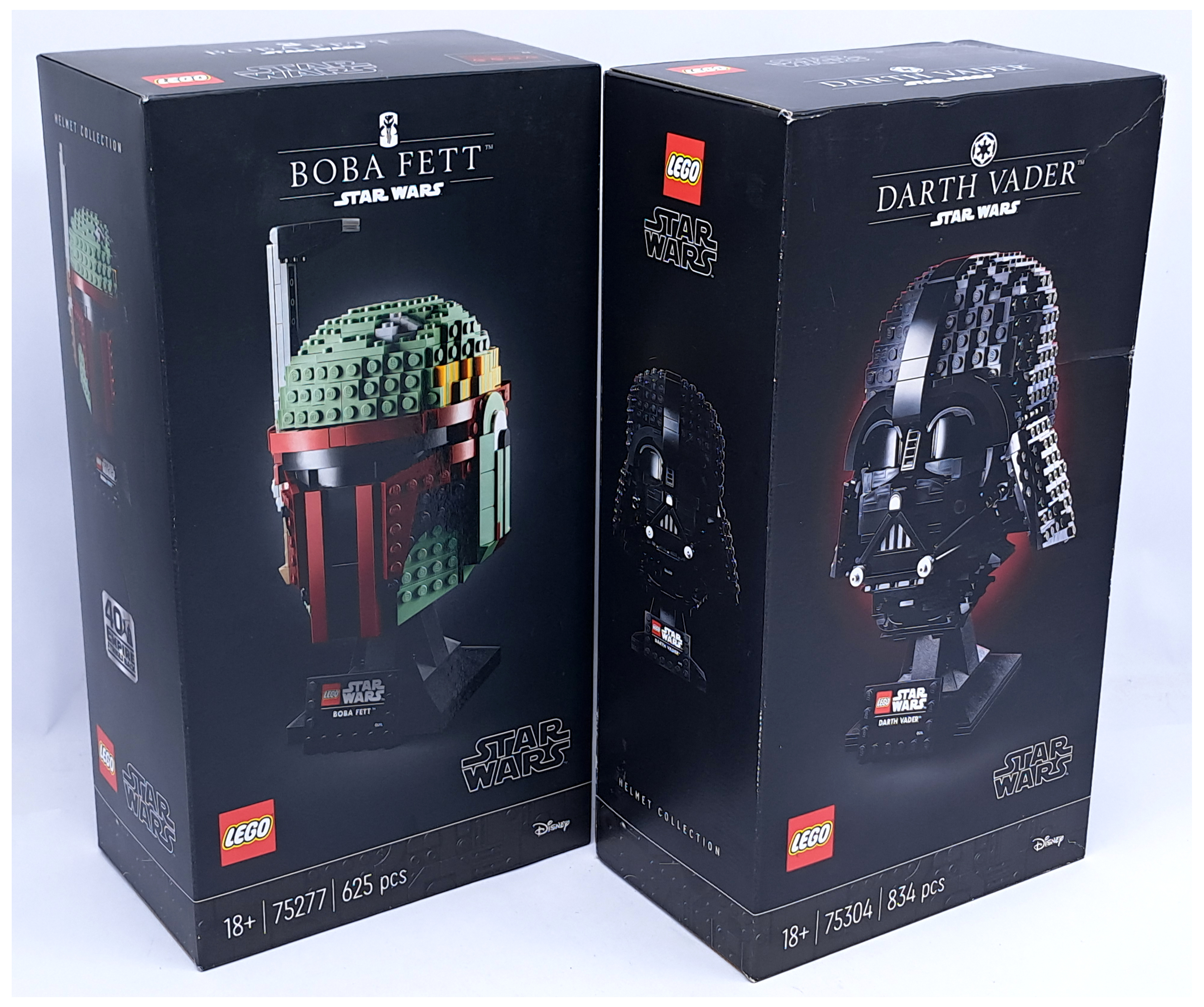 Lego (Sealed) Star Wars pair to include (1) #75277 Boba Fett Helmet; (2 ...