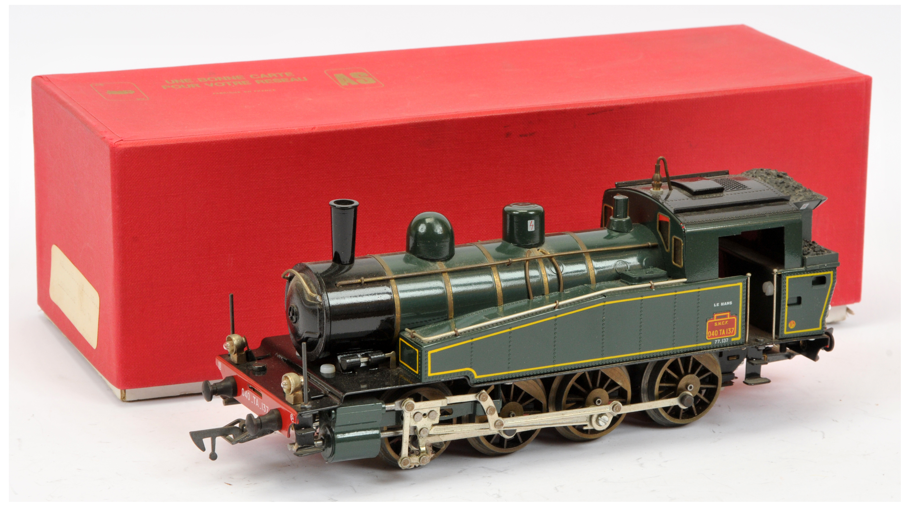 AS Models O Gauge Ref 204000 0-8-0 SNCF Steam Tank Locomotive No. 020 ...