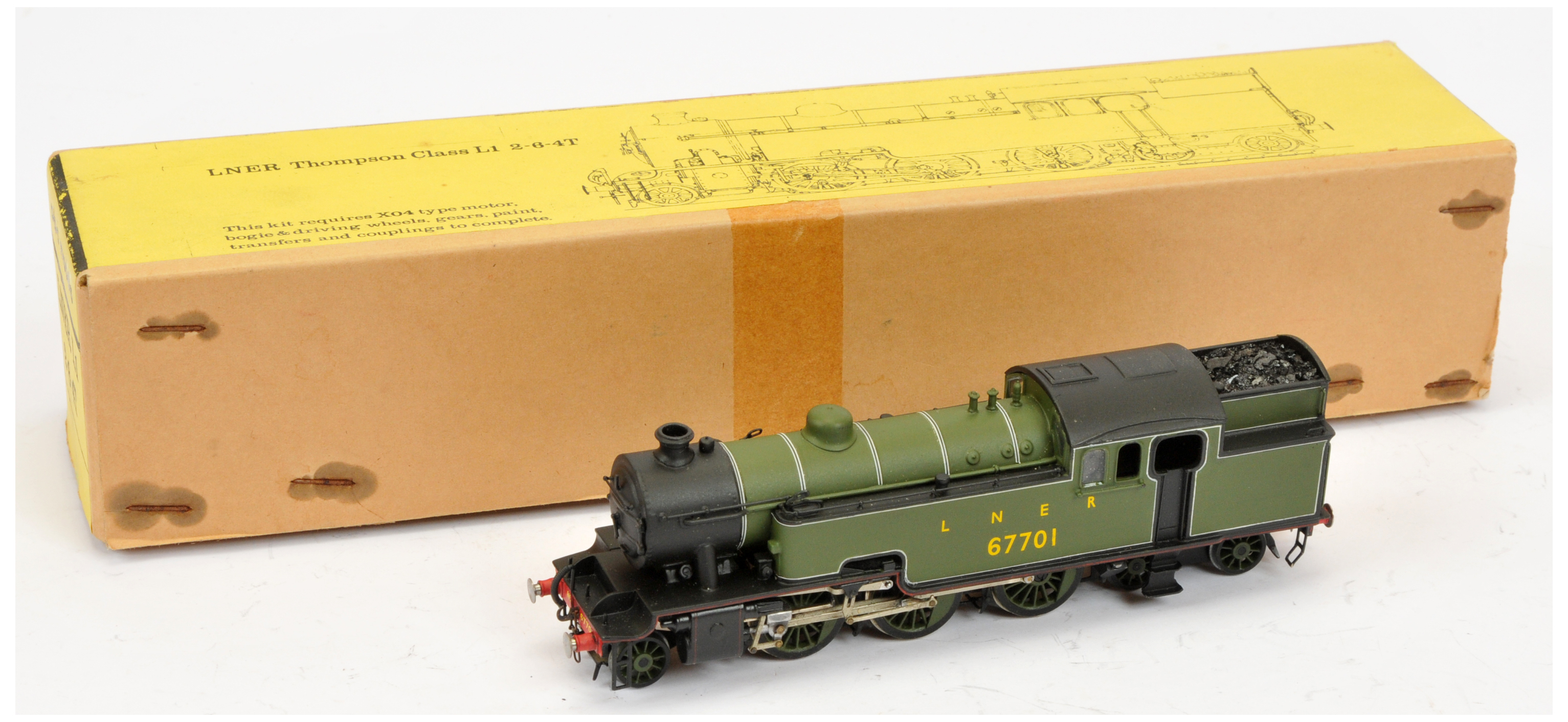 ABS Models OO gauge L581 LNER Thompson Class L1 2-6-4T Steam Locomotive ...