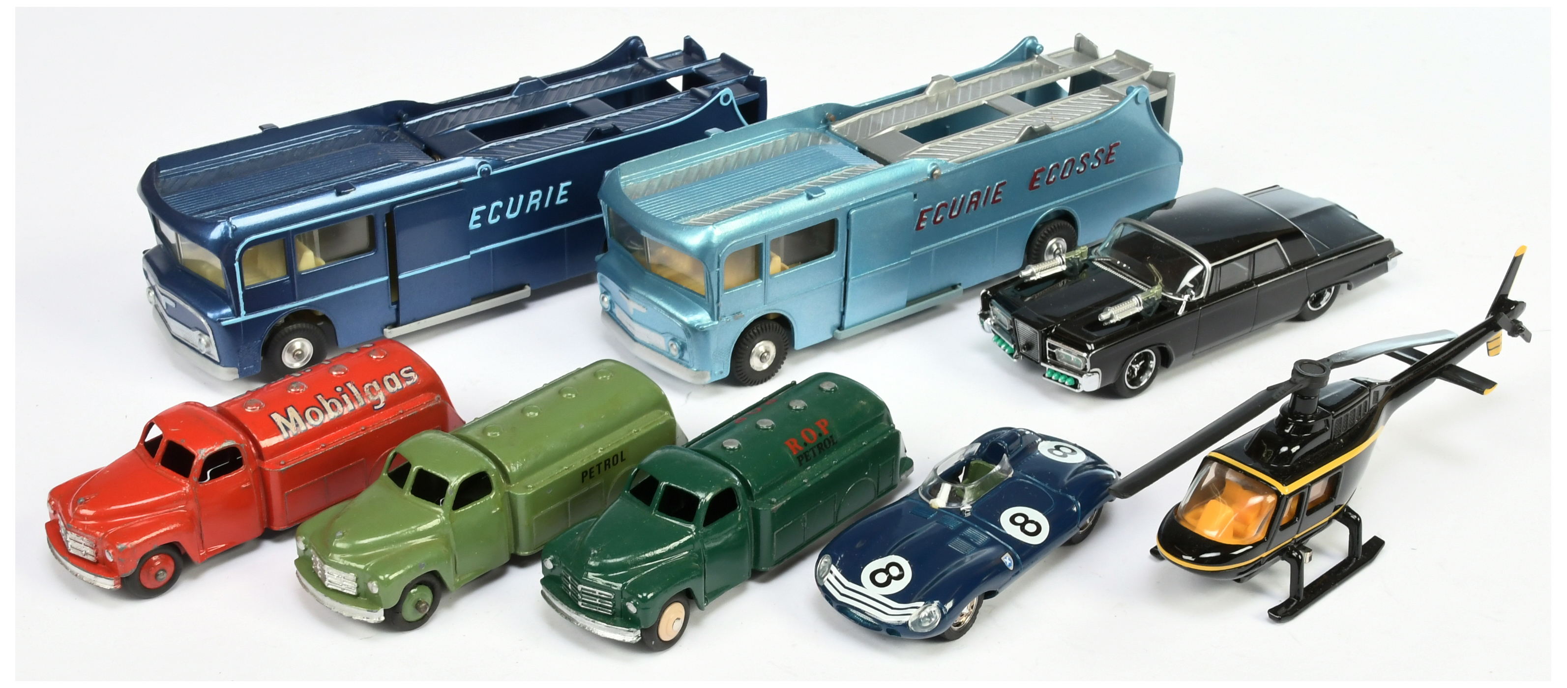 Dinky & Corgi Toys A Group Of 7 To Include Studebaker Tanker "James ...