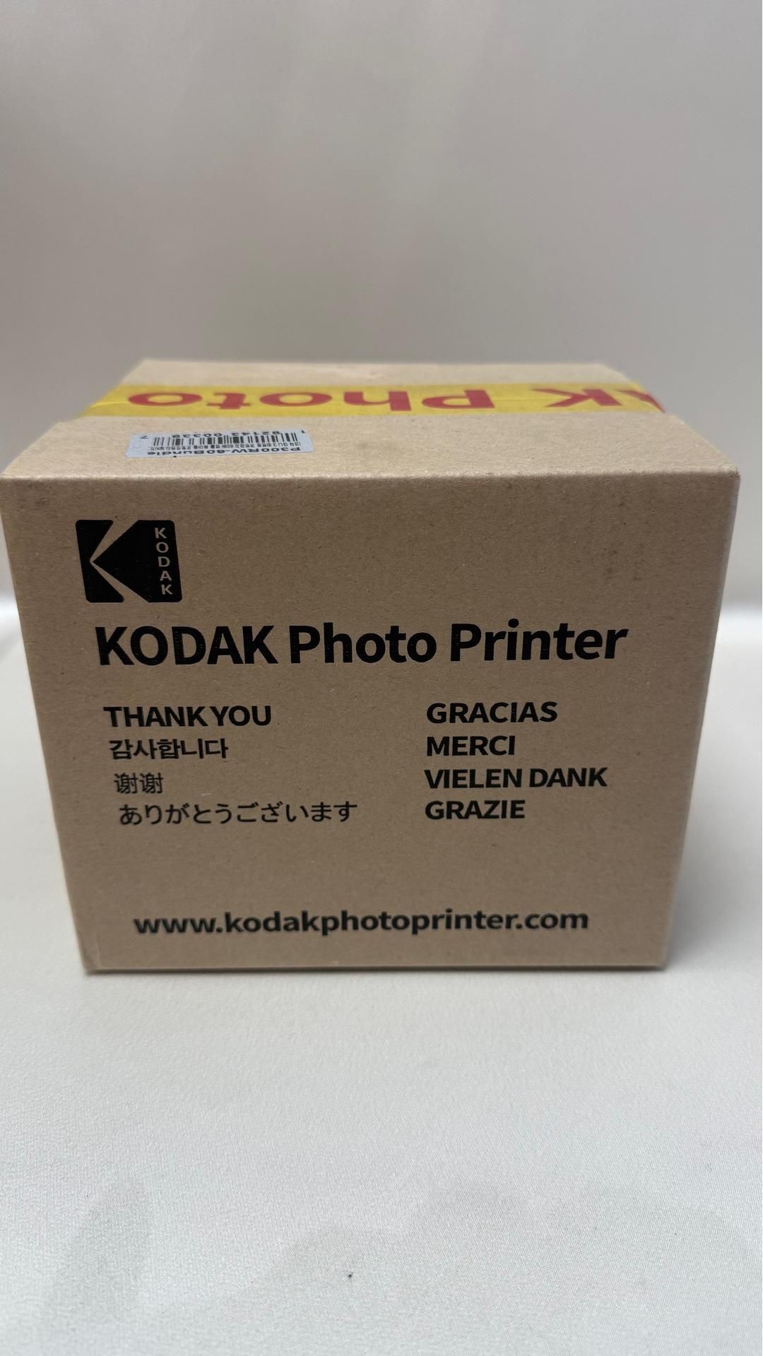 Kodak Mini 3 Retro 4PASS Portable Photo Printer (3x3) + 68 Sheets ...