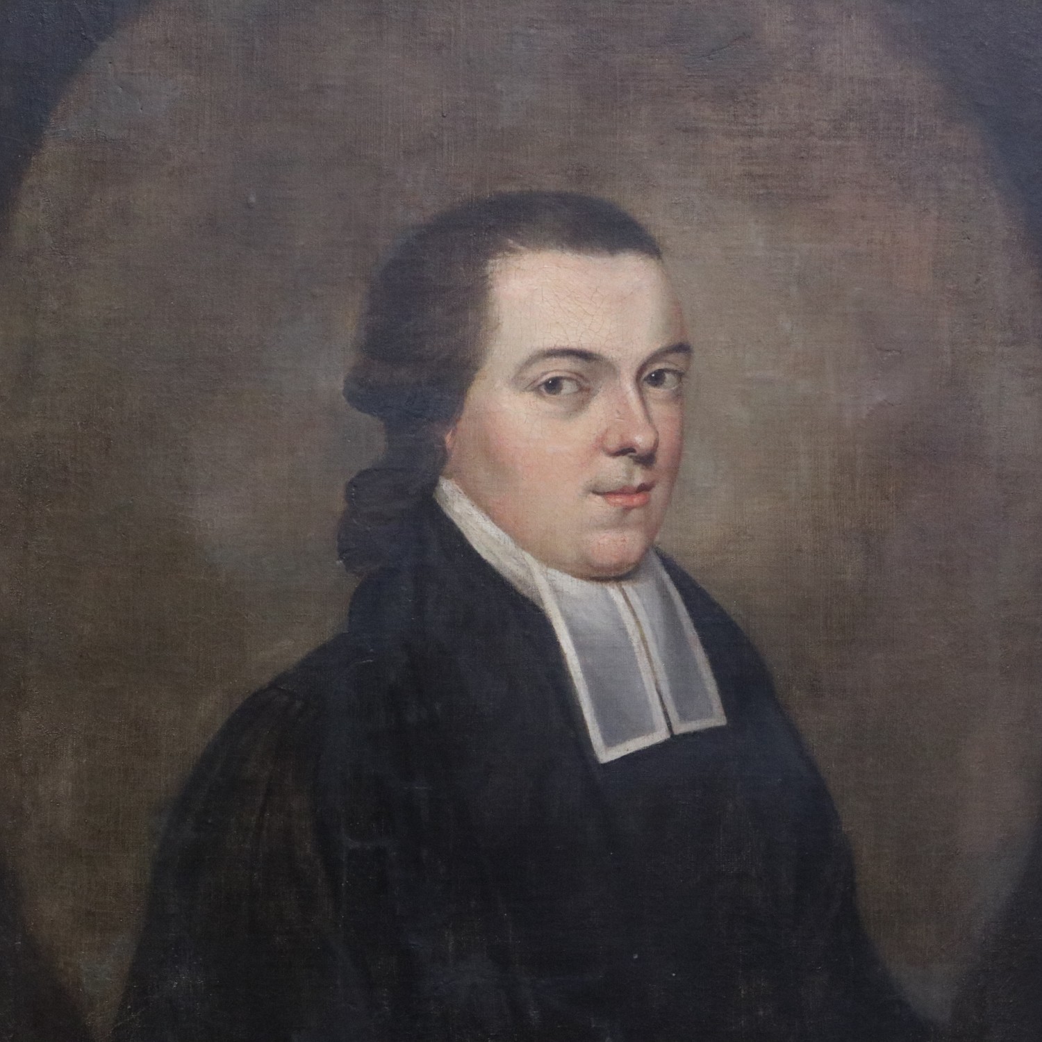 Late 18th century oil on canvas portrait of a gentleman, possibly a ...