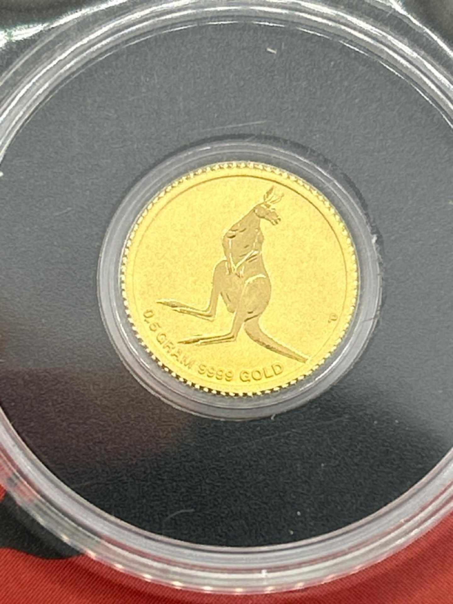 Perth Mint 2014 miniature $2 gold coin, 0.5g, purity 999, sealed (Lot ...