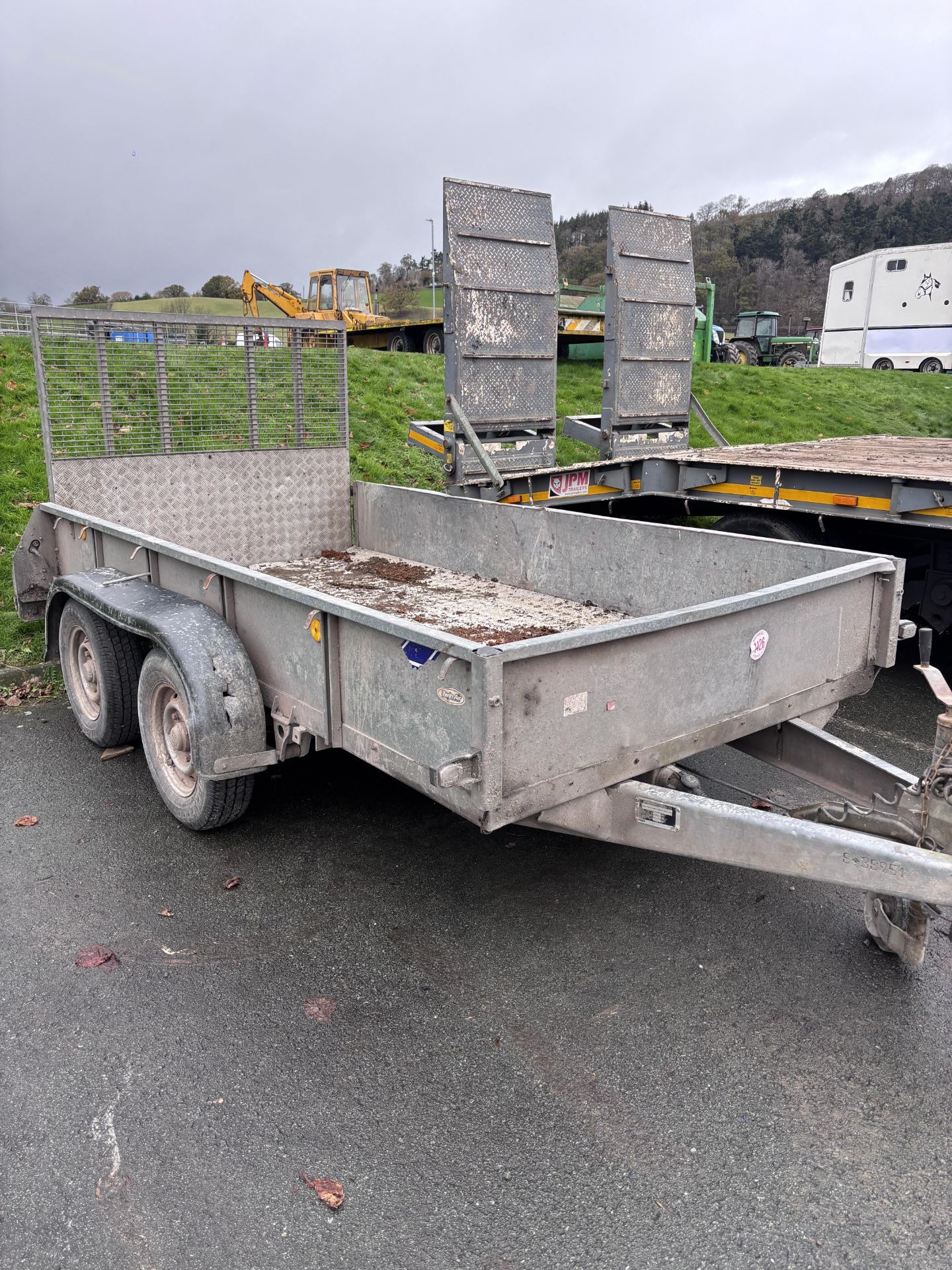 10ft IFOR WILLIAMS PLANT TRAILER