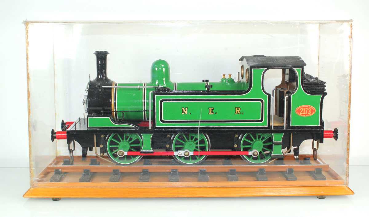 A scale model of the Class E1 No. 2173 0-6-0 tank loco, Model No. 54 by ...