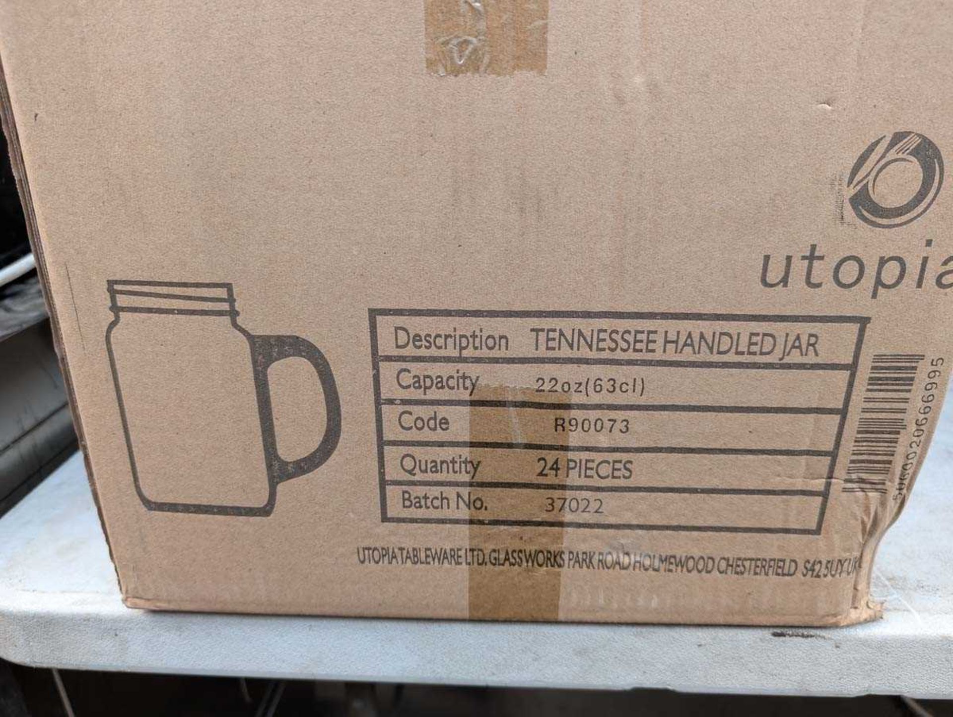 +VAT 24 Tennessee handled drinking jars