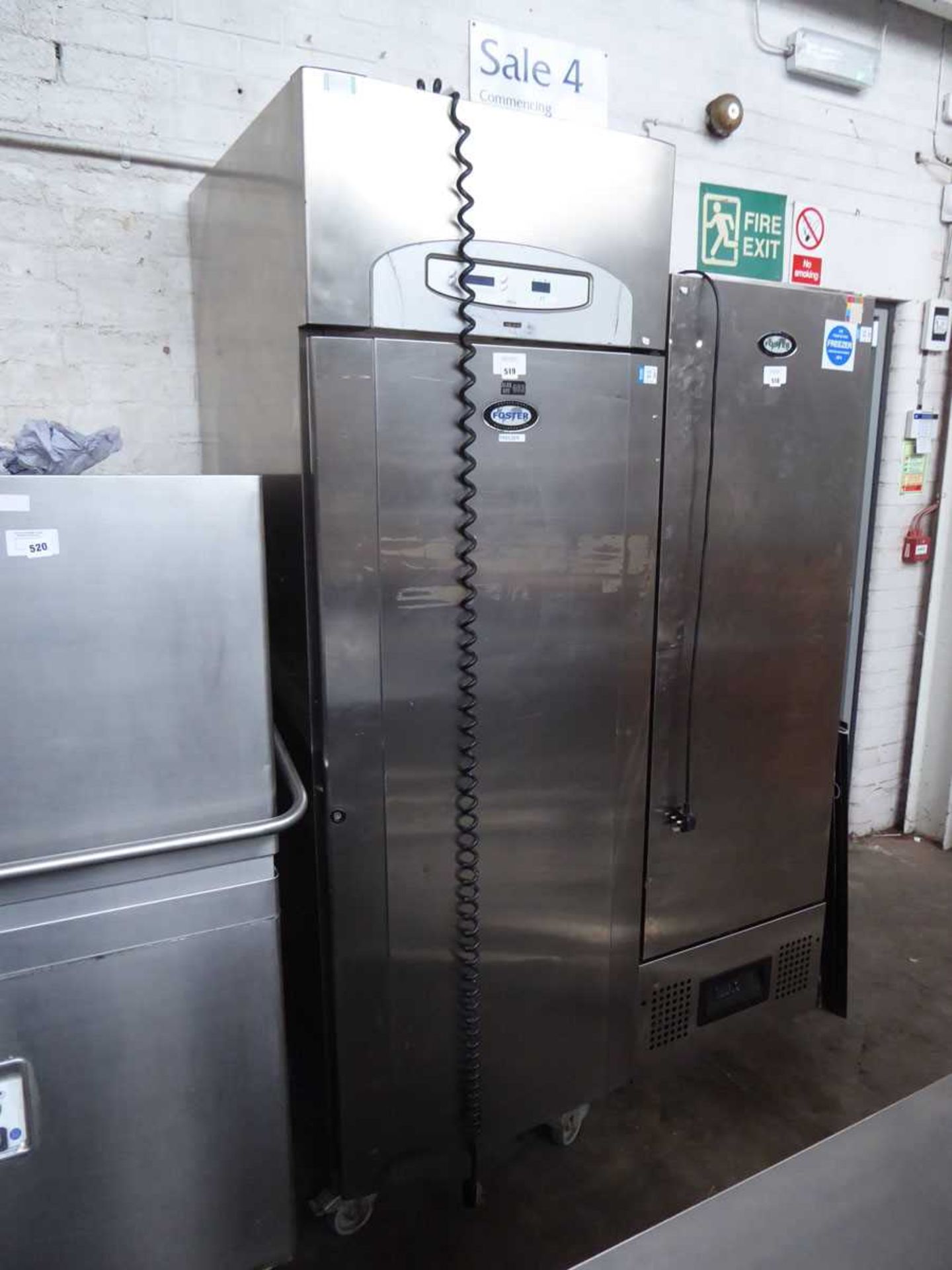 +VAT 70cm Foster PREMG600L single door freezer