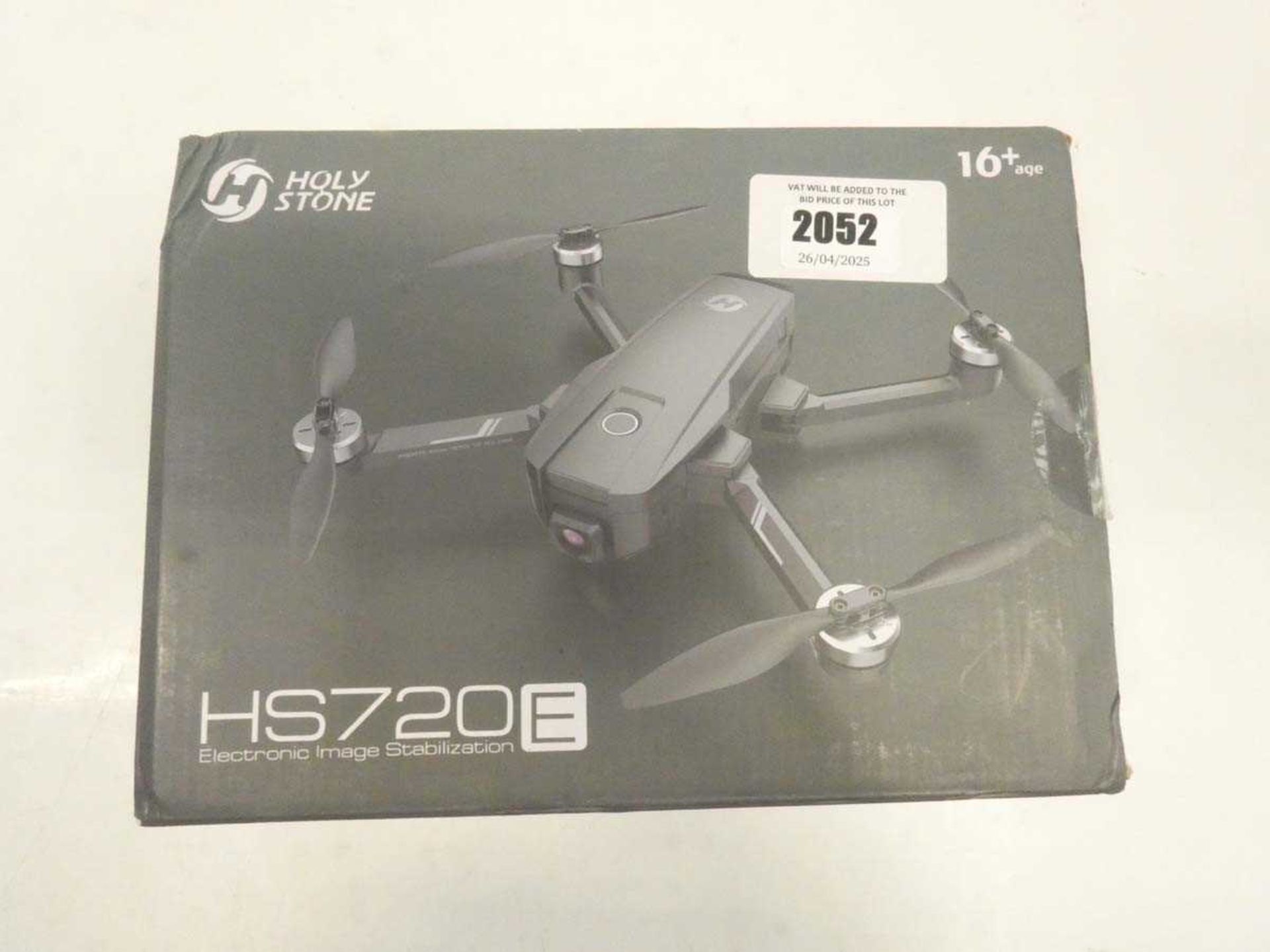 +VAT Holy Stone HS720E drone, cased