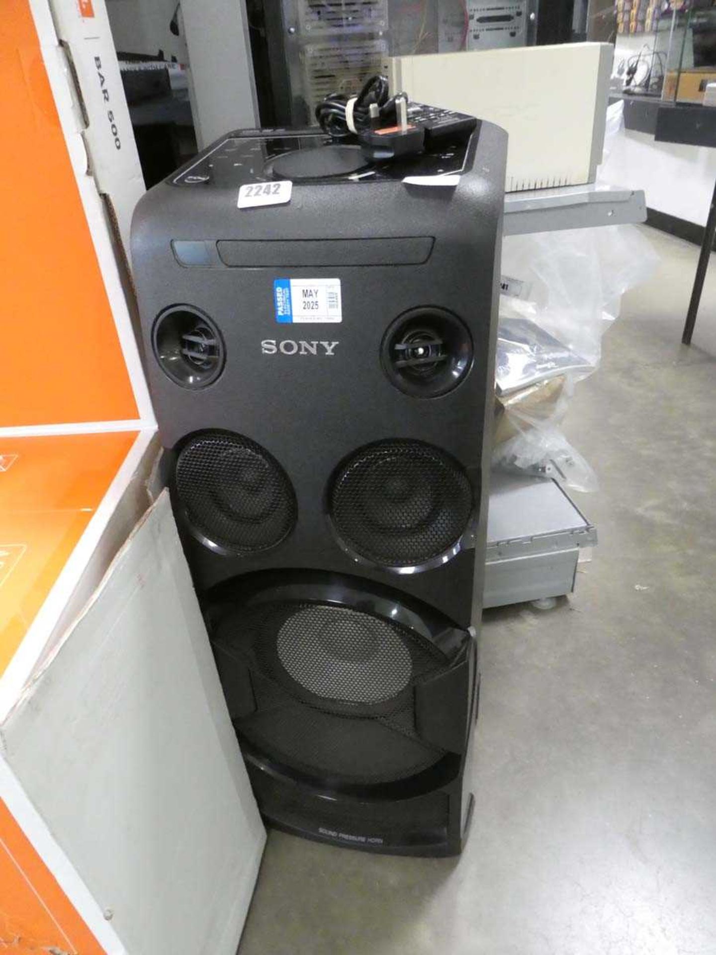 Sony MHCV50D wireless mega sound Hi-fi system with remote control and ...