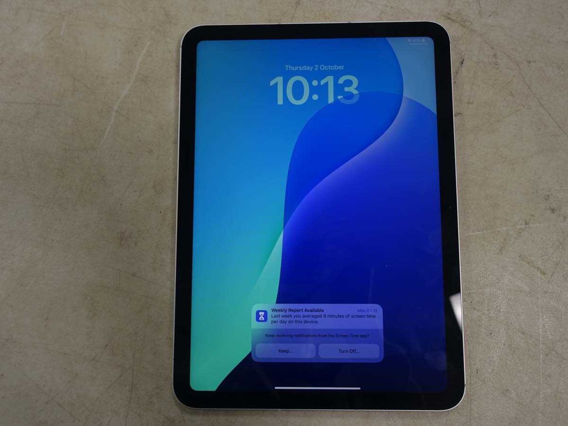 { Choice of lots: 2081, 2082 } Apple iPad 10th generation wi-fi, 64gb ...