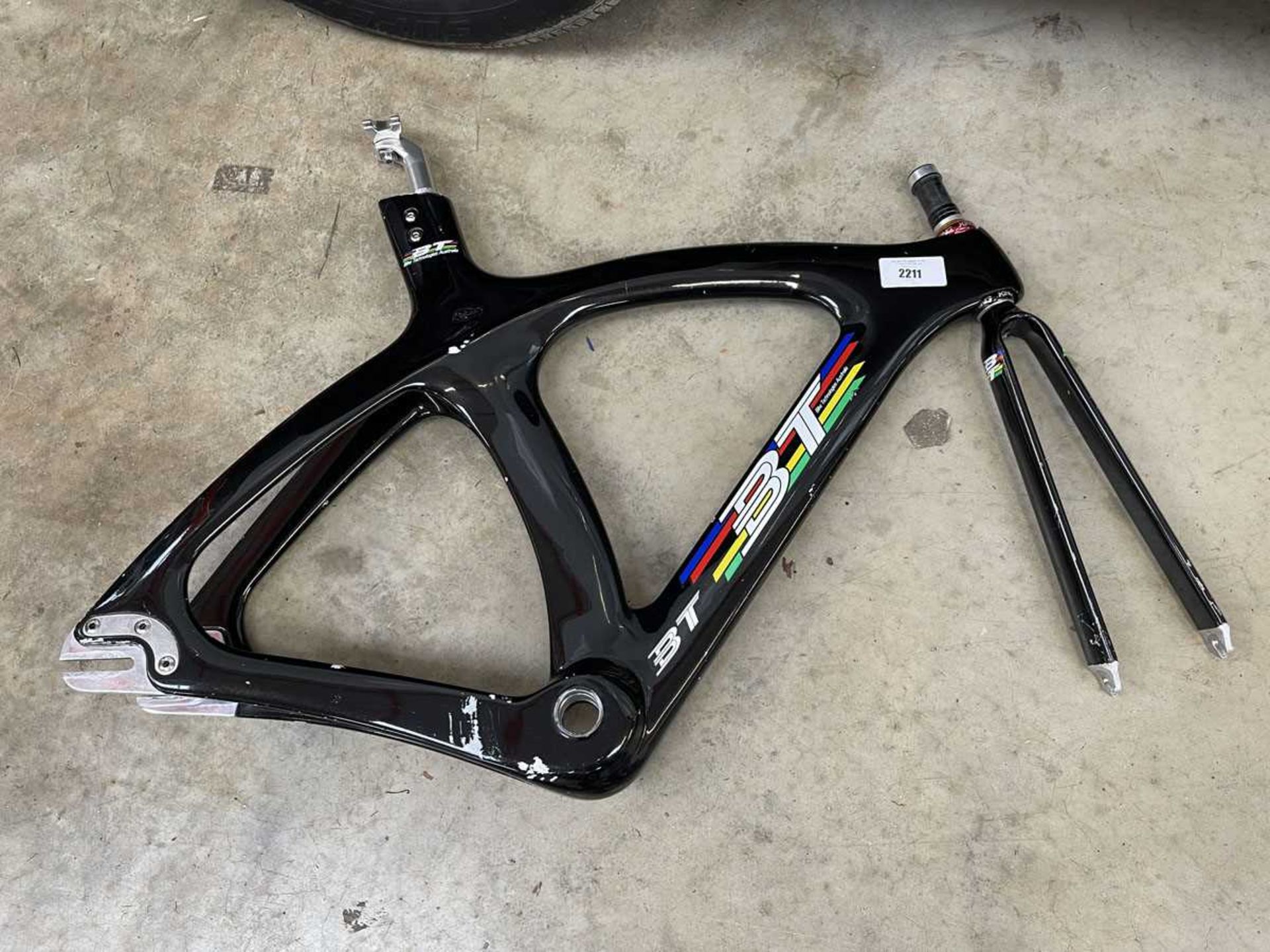 +VAT BT (Bike Technologies Australia) light weight bike frame