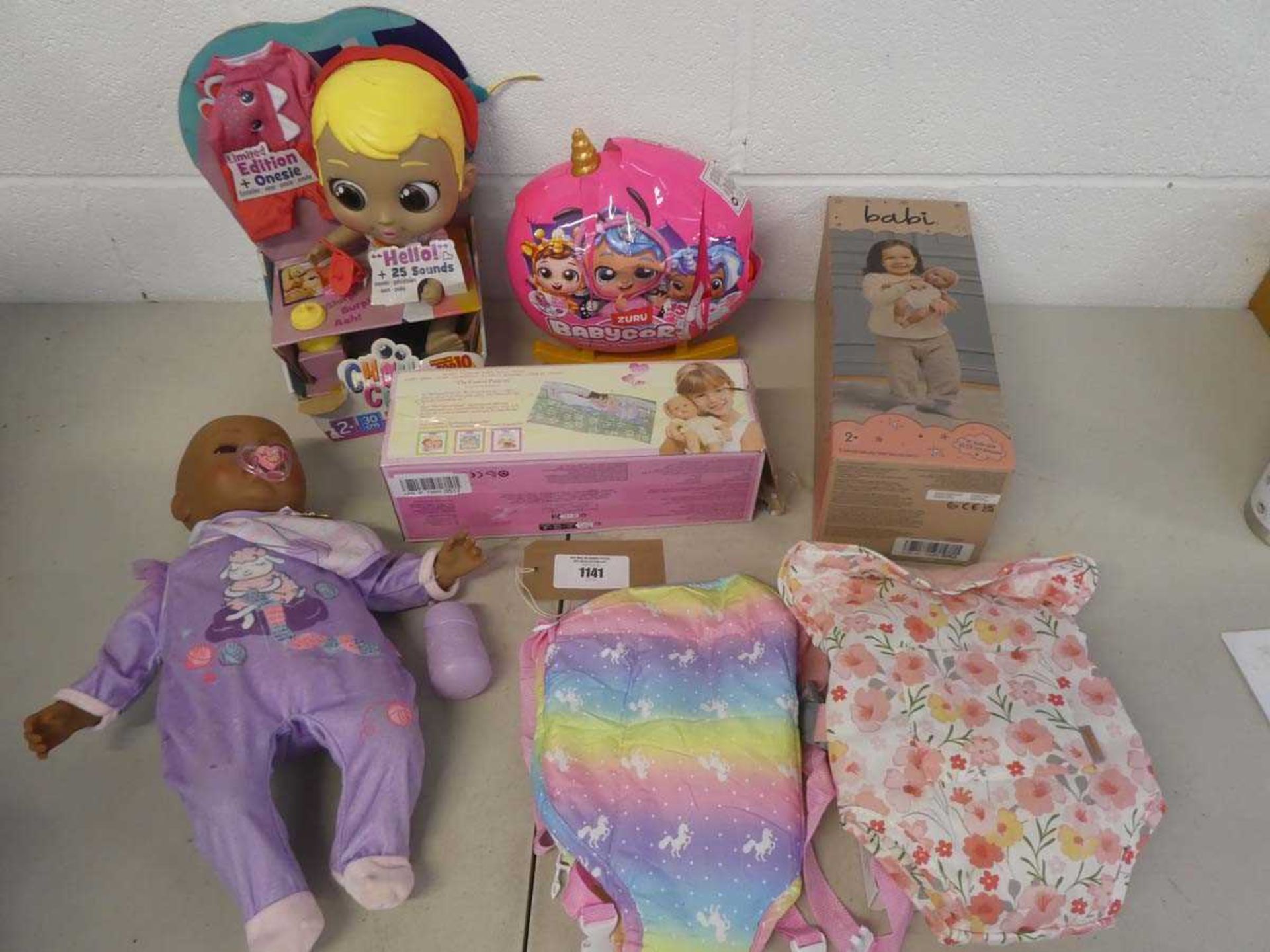 +VAT Selection of dolls to include Chou Chou baby Luca, Zura Babycorns ...