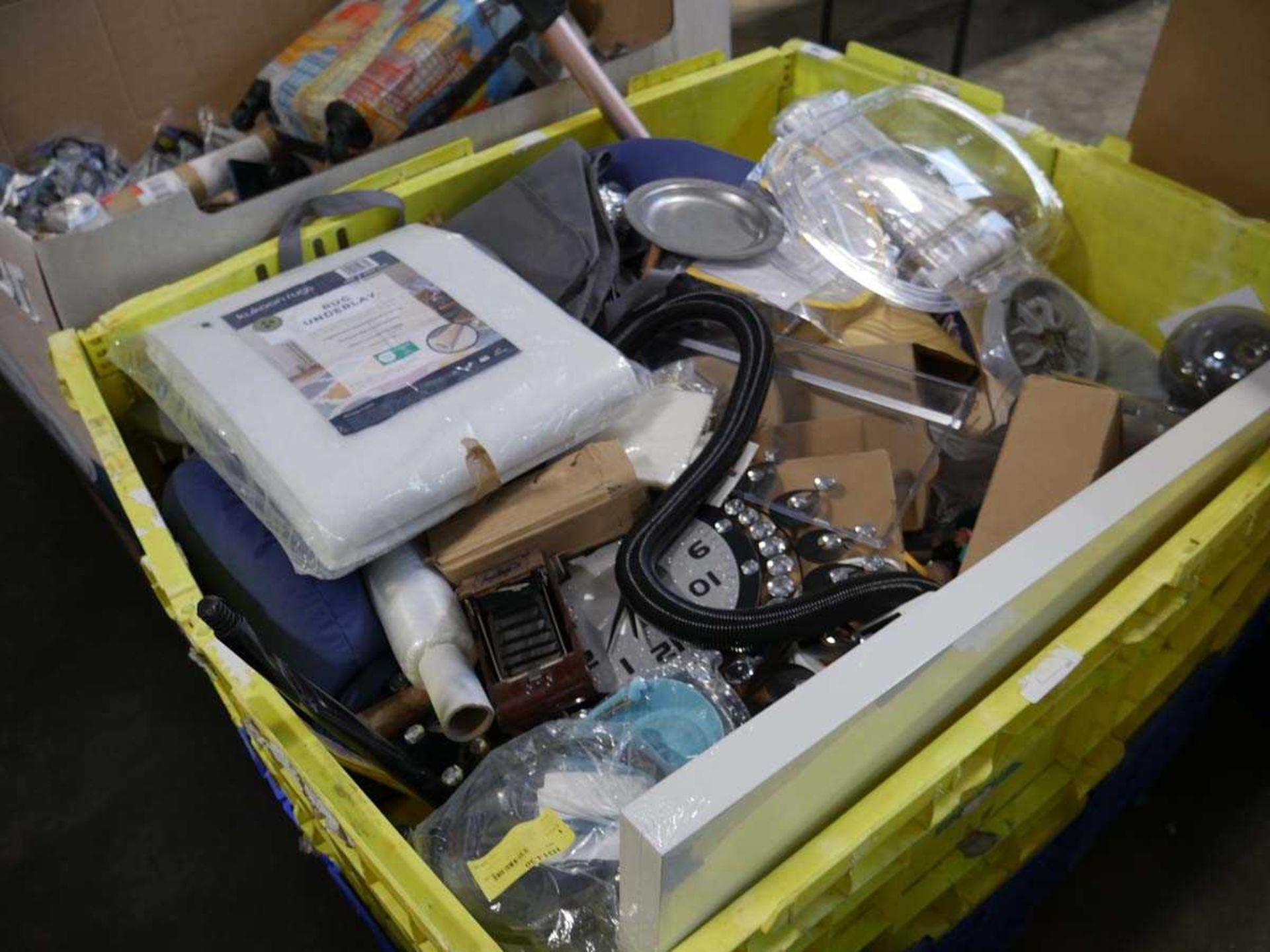 +VAT Pallet box containing homewares