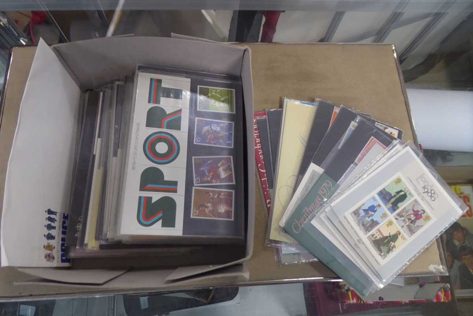 Collection of Great Britain stamp presentation sets
