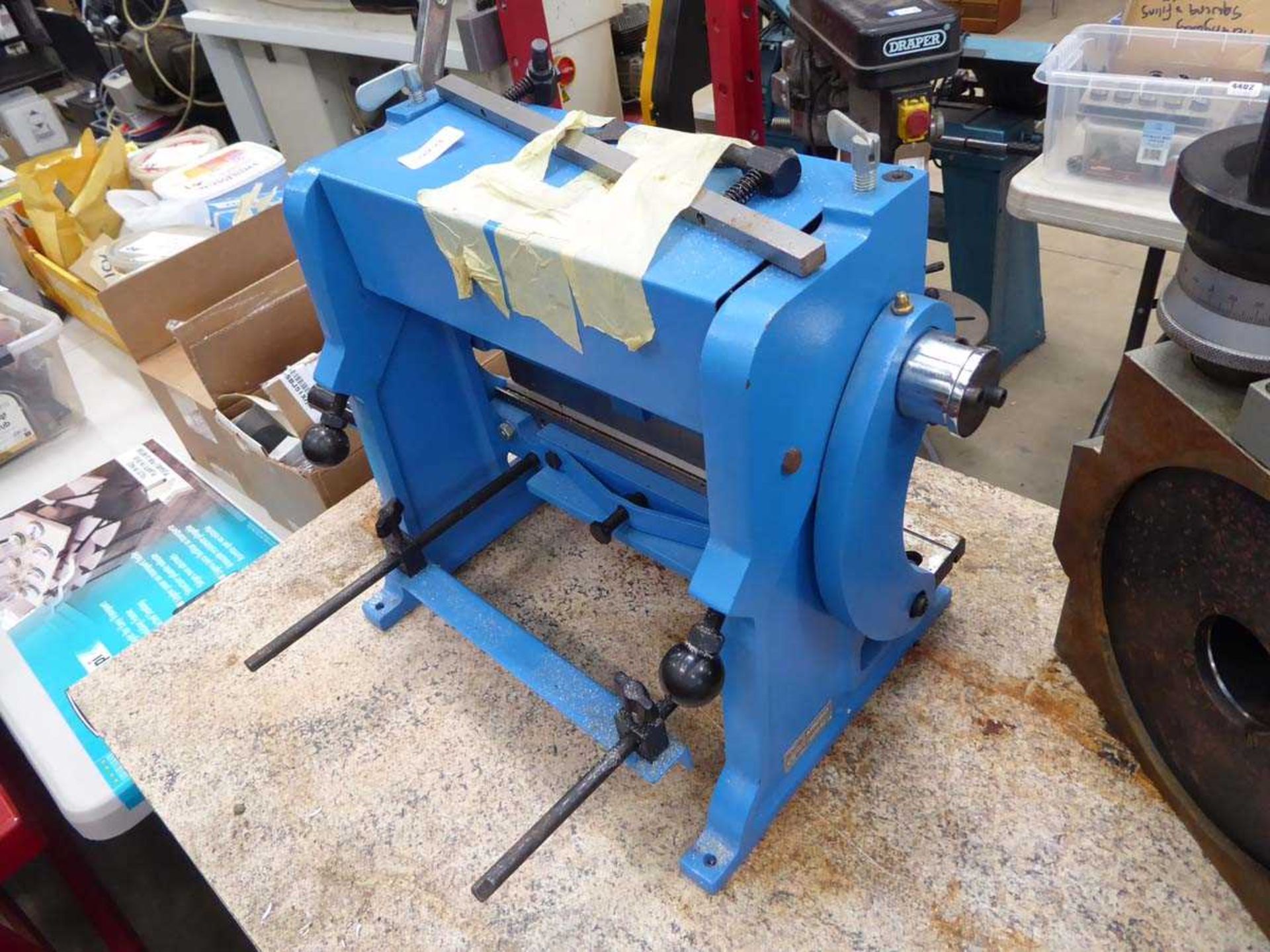 Clarke Metal Worker mini bench top sheet / metal folder / press brake ...