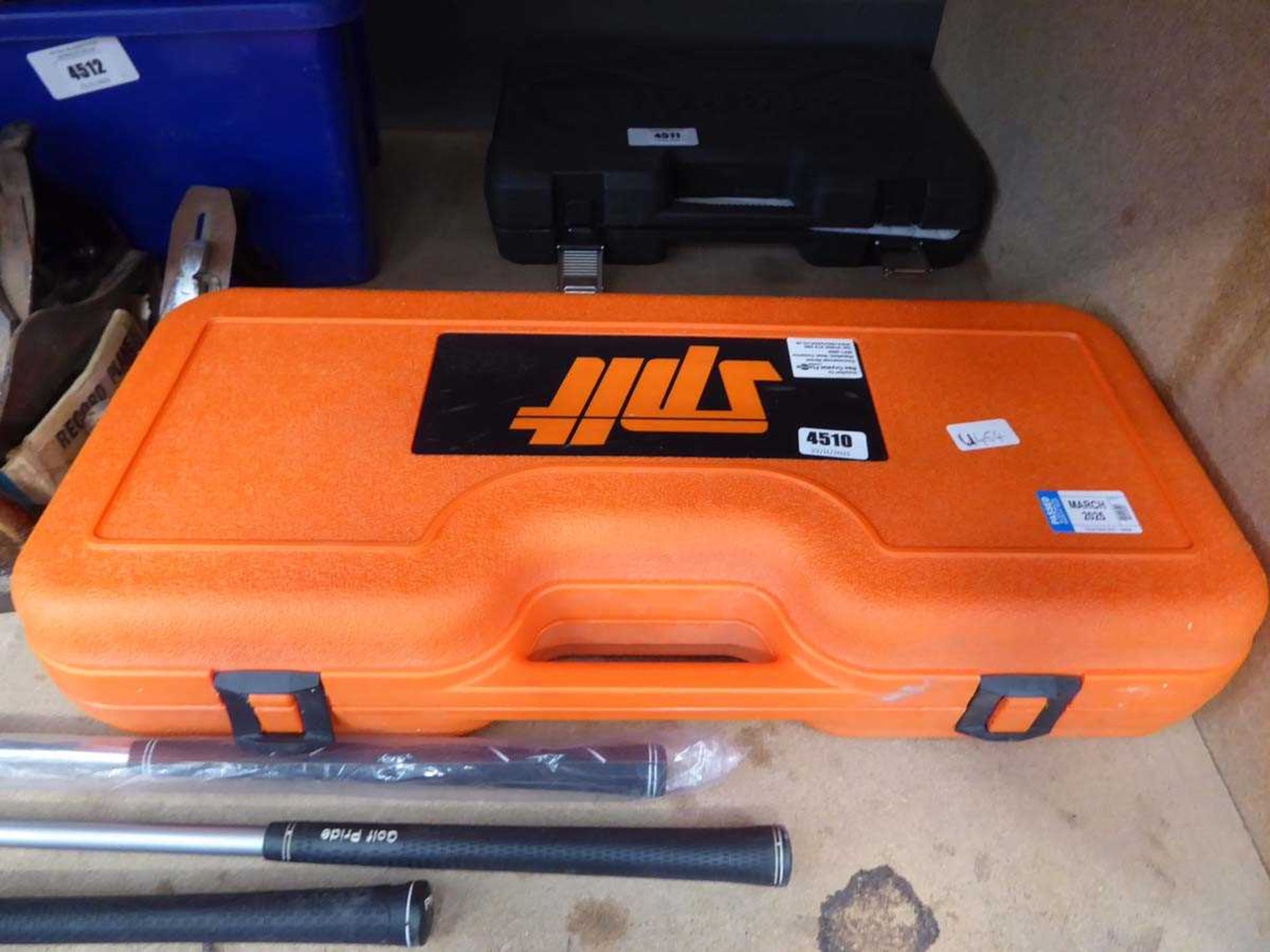 Spit Speed 55 cordless screw gun with two batteries and charger