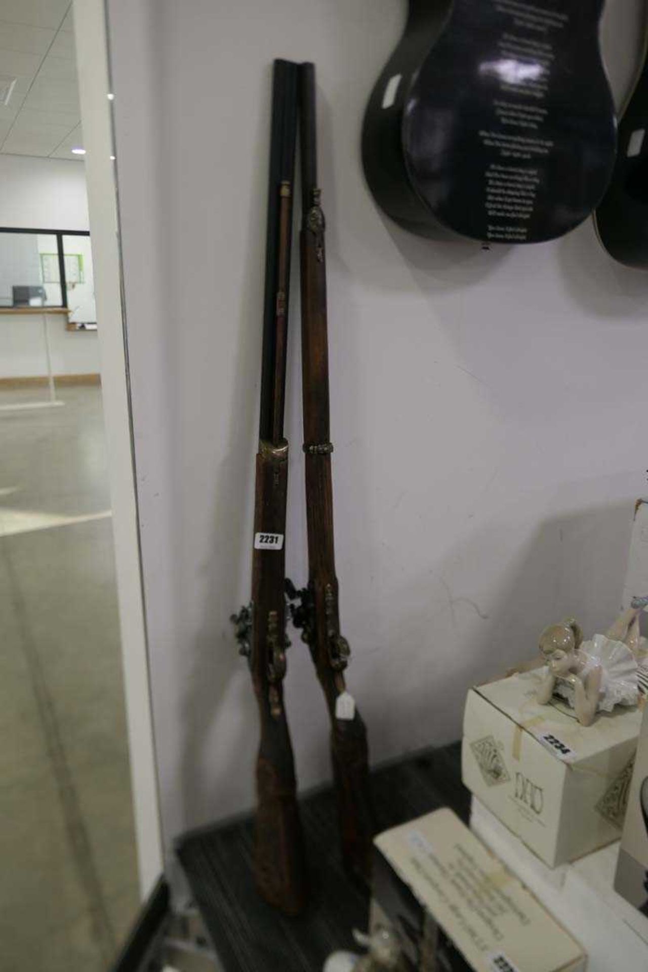 2 reproduction rifles