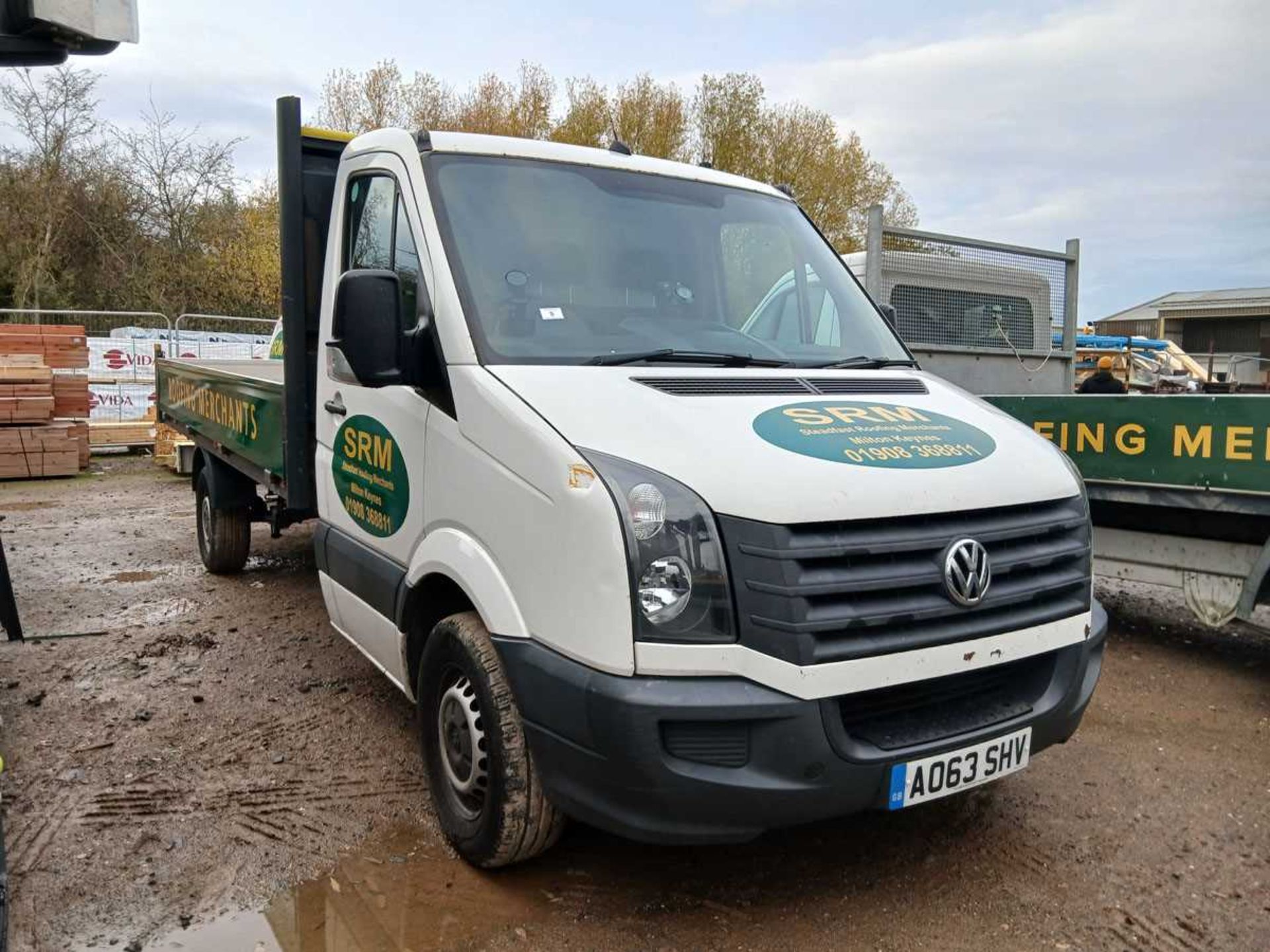 +VAT PHOTOS UPDATED AO63 SHV - Volkswagen Crafter CR35 TDI 109 LWB drop ...
