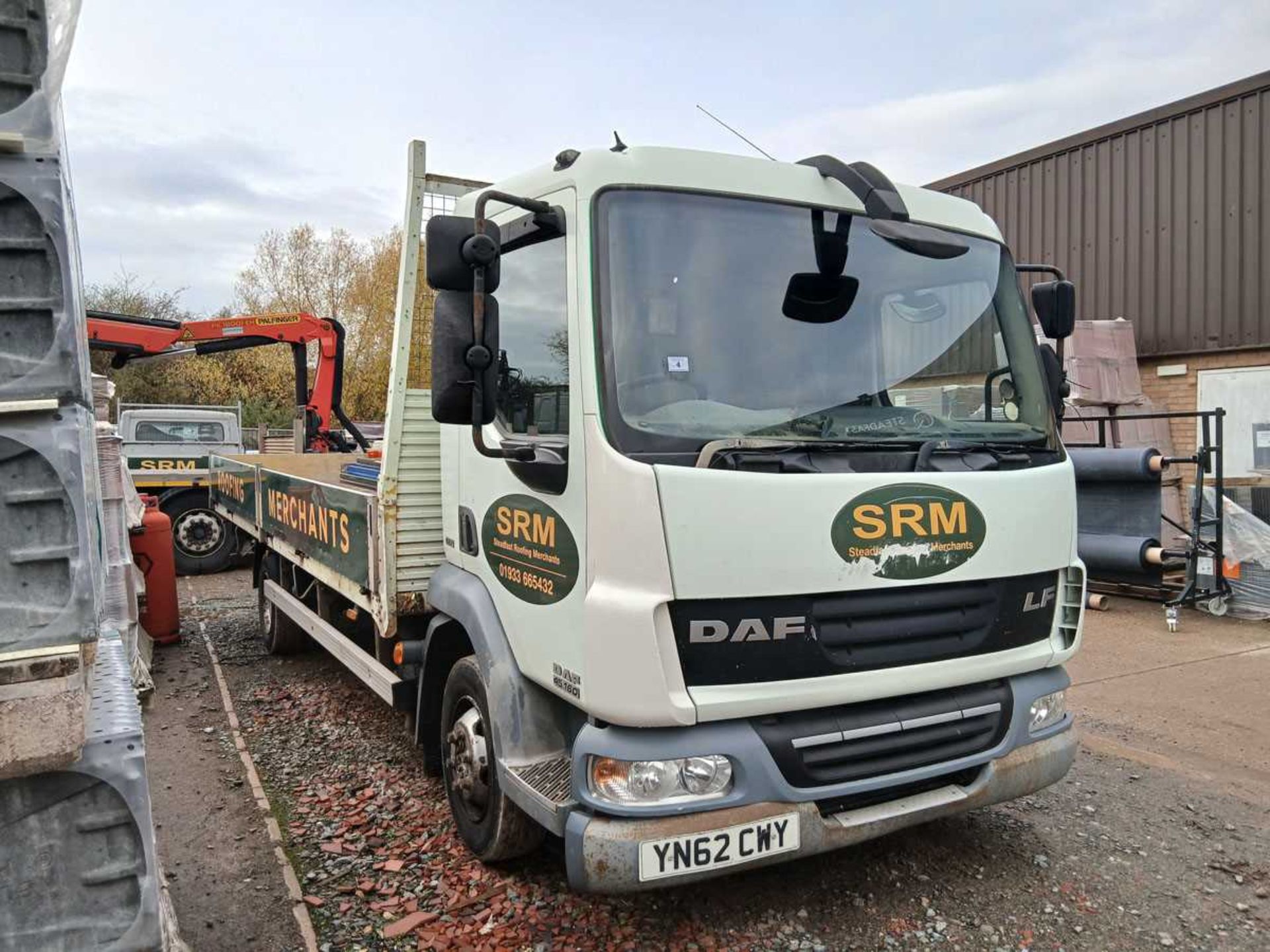 +VAT YN62 CWY - DAF LF L45 drop side lorry, 4461cc diesel, manual, 5 ...