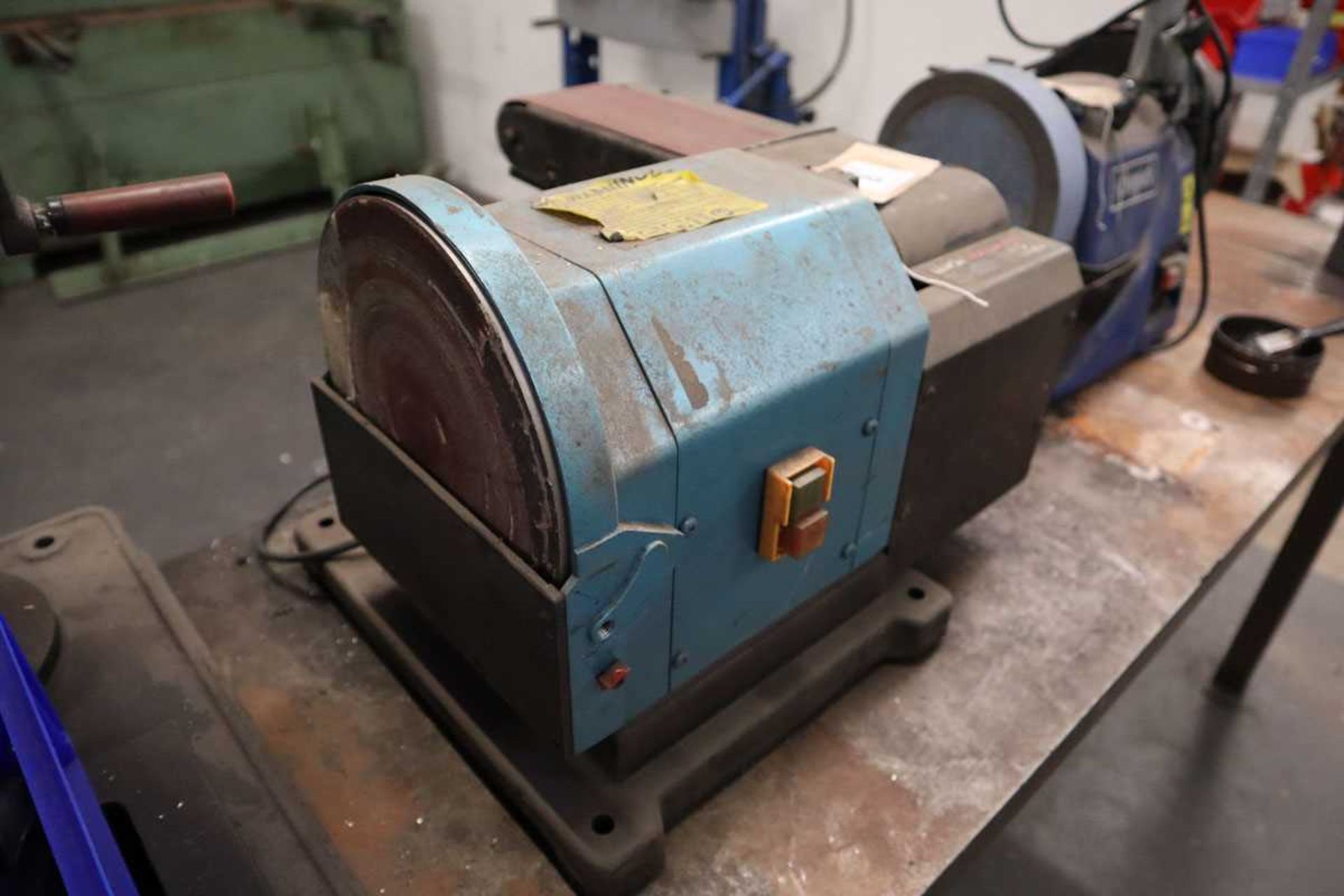 Clarke woodworker model CS48 disc and belt linisher/grinder, single ...
