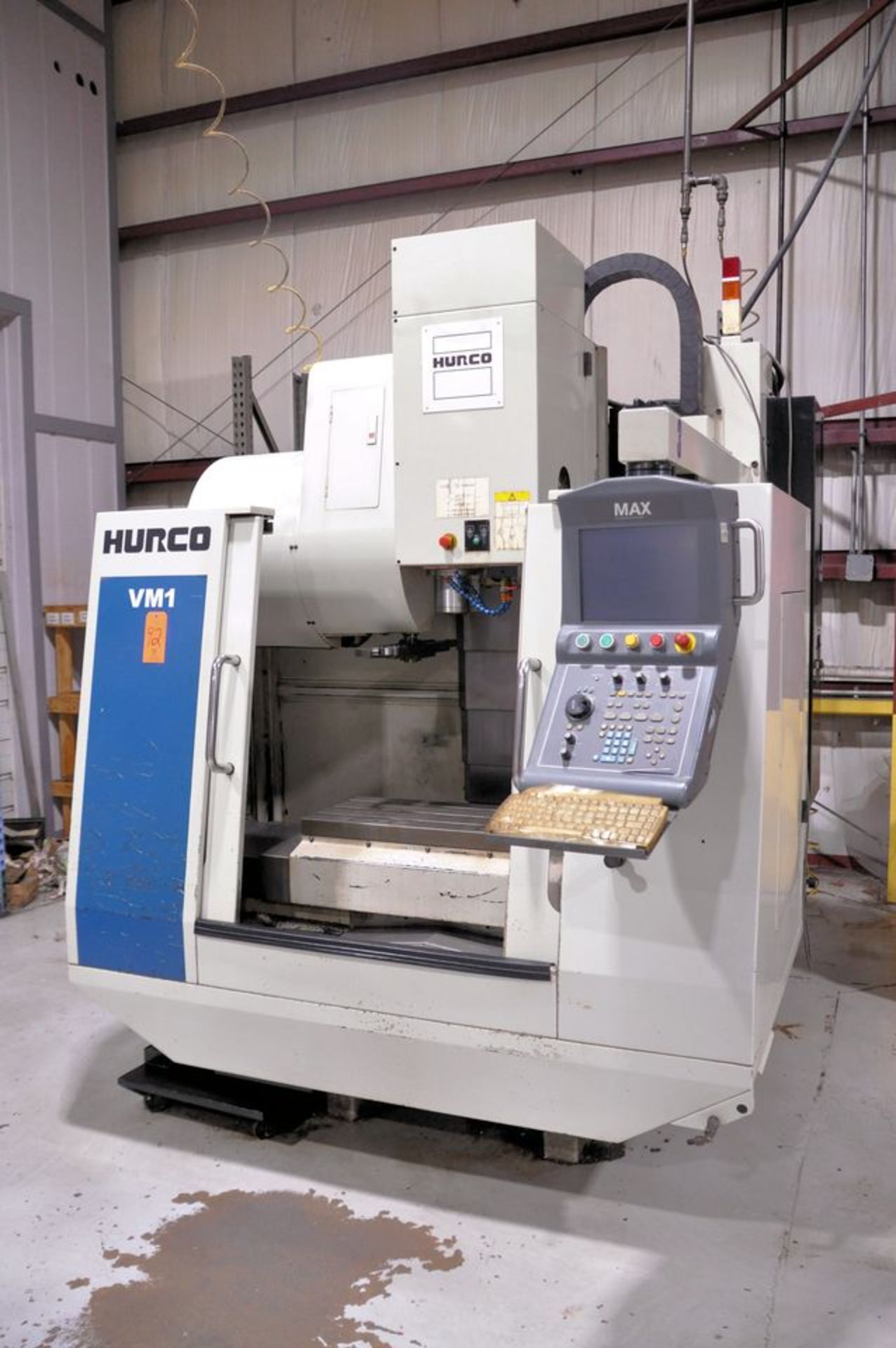 Hurco Model VM1 CNC Vertical Machining Center, Mfg. #: H-V10509 (2004 ...