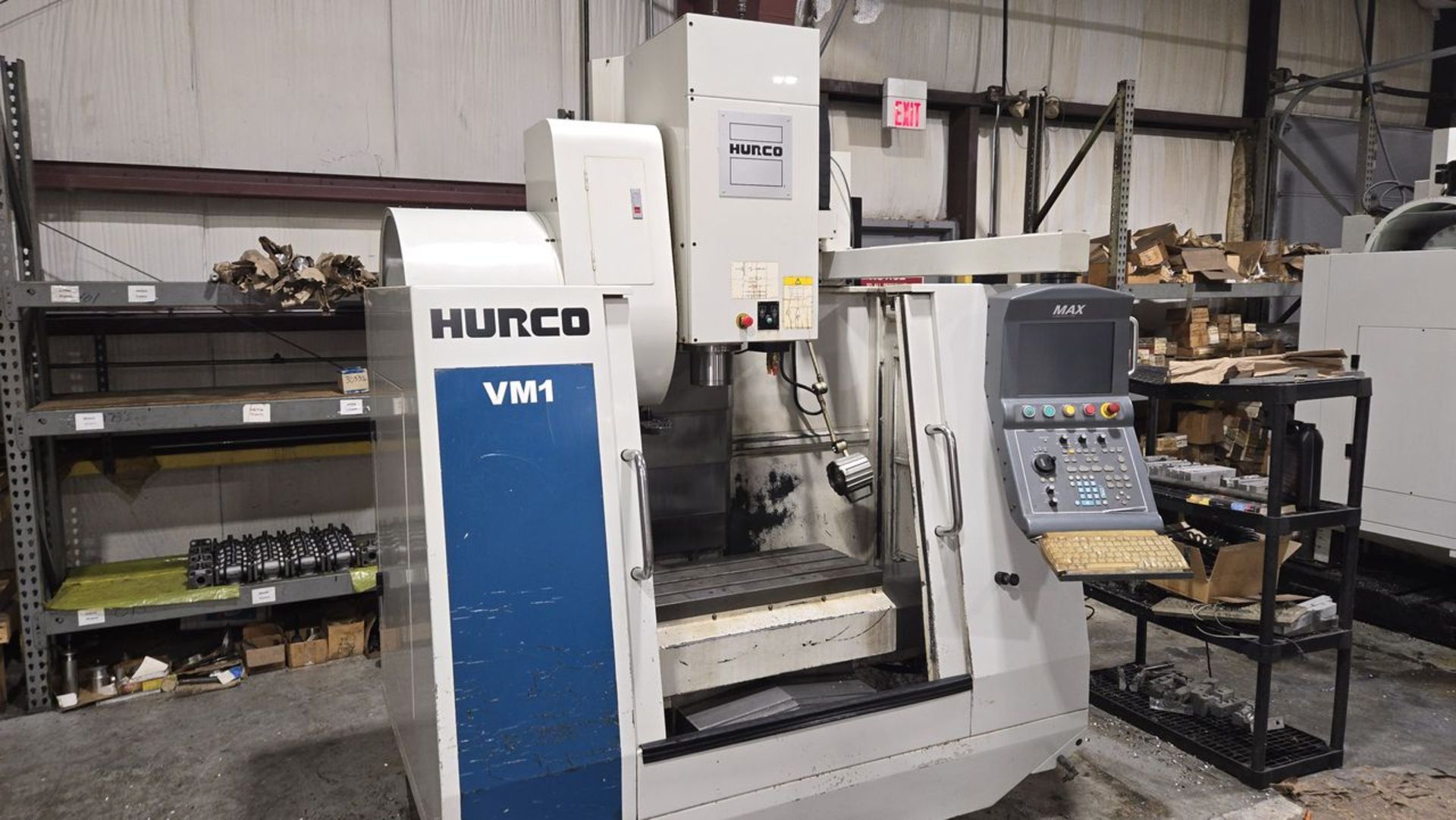 Hurco Model VM1 CNC Vertical Machining Center, Mfg. #: H-V10509 (2004 ...