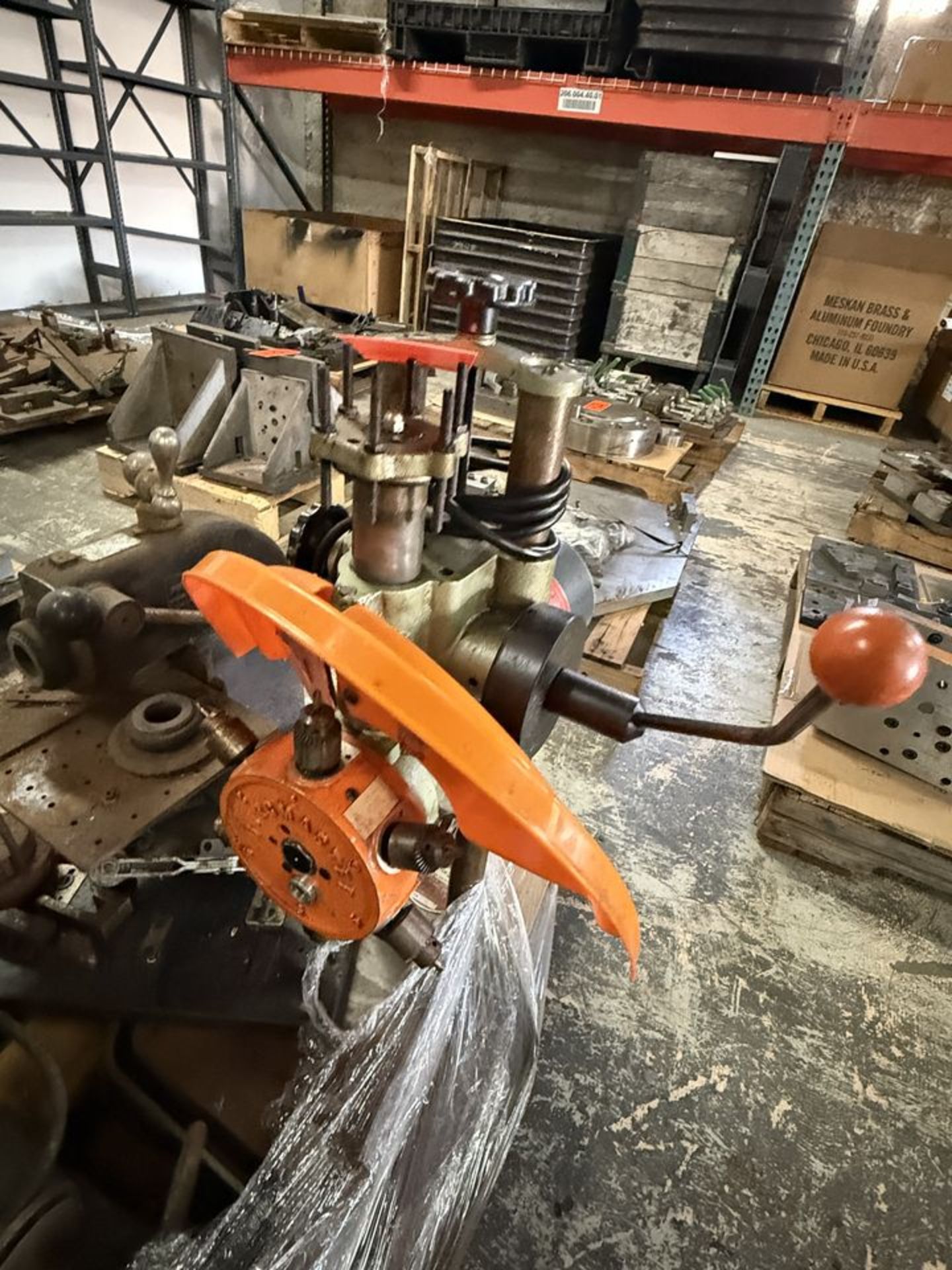 Lot - Burgmaster 6-Spindle Bench-Top Turret Drill Press, Geo. Schmidt ...