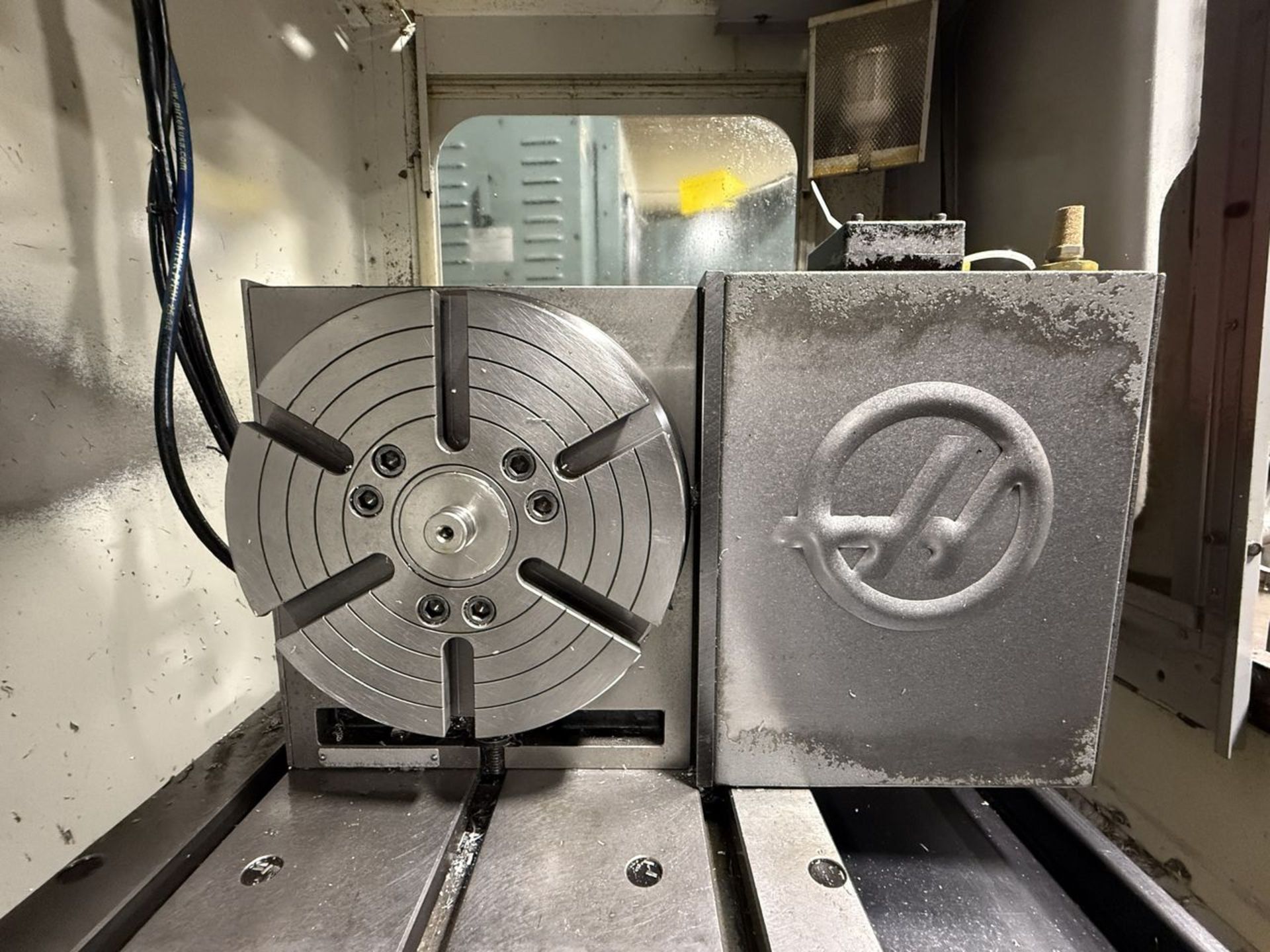 Haas Model SHRT210H Rotary 4th Axis, S/N: 227252; 210-mm (8.3 in ...