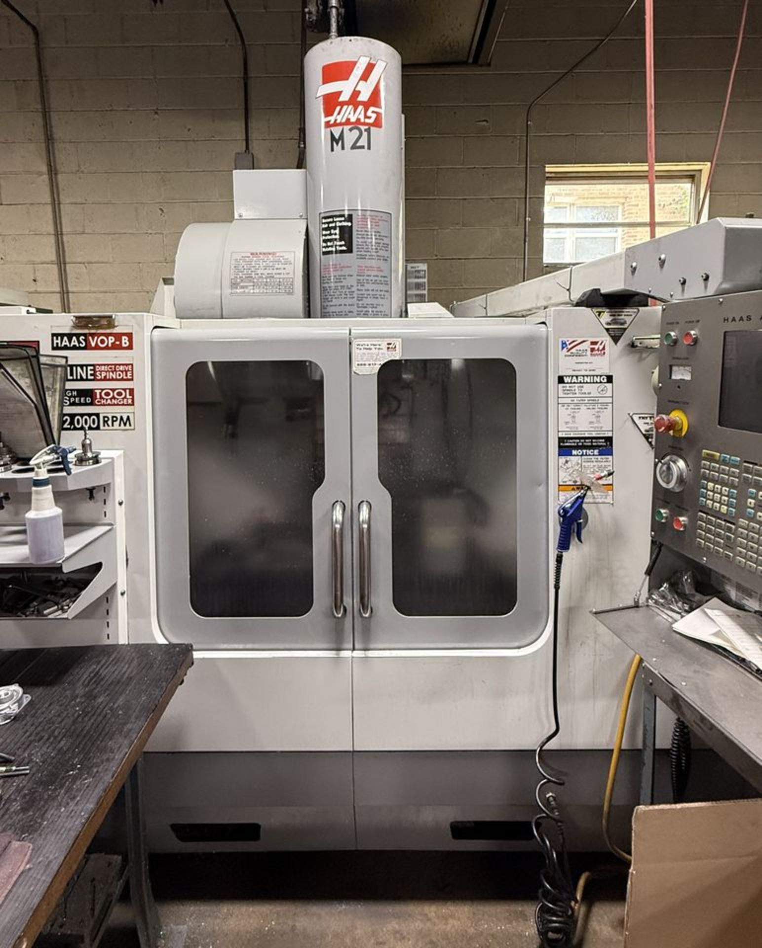 Haas VF-2SS CNC Vertical Machining Center, S/N: 1050902 (2006); with ...