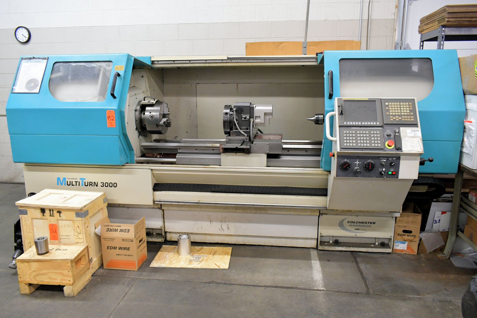 Colchester Harrison 600Group 2-Axis Model MultiTurn 3000 CNC Flat Bed ...