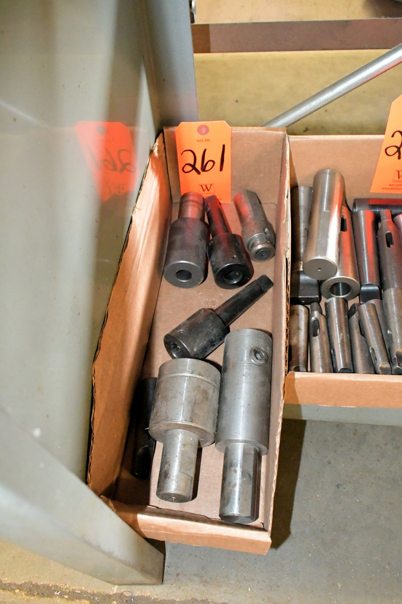 Lot - Drill Sleeves and Tool Holders; in (3) Boxes