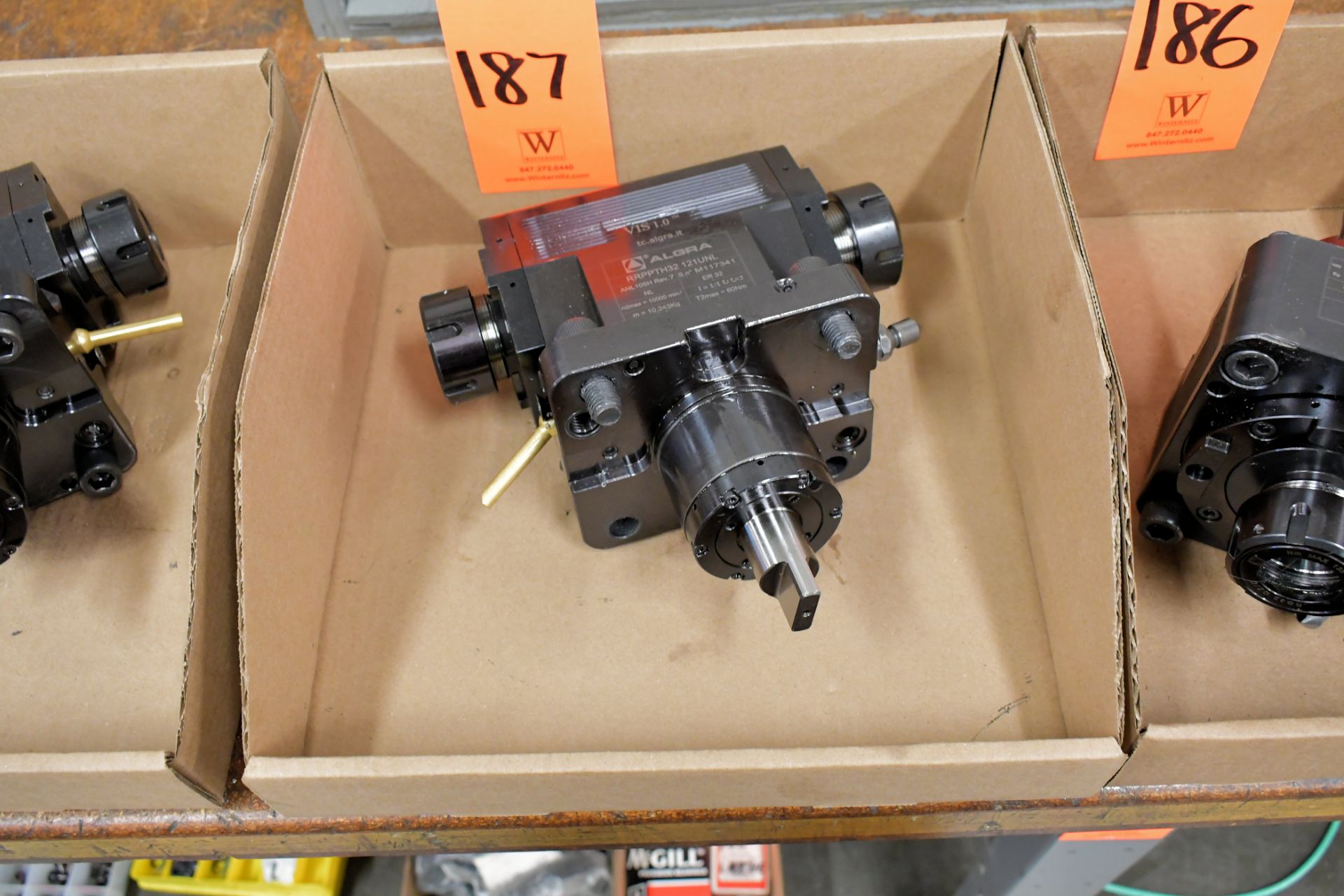 Algra RRPPTH32 121UNL 10,000 RPM 90 Degree Double Sided ER32 Radial ...