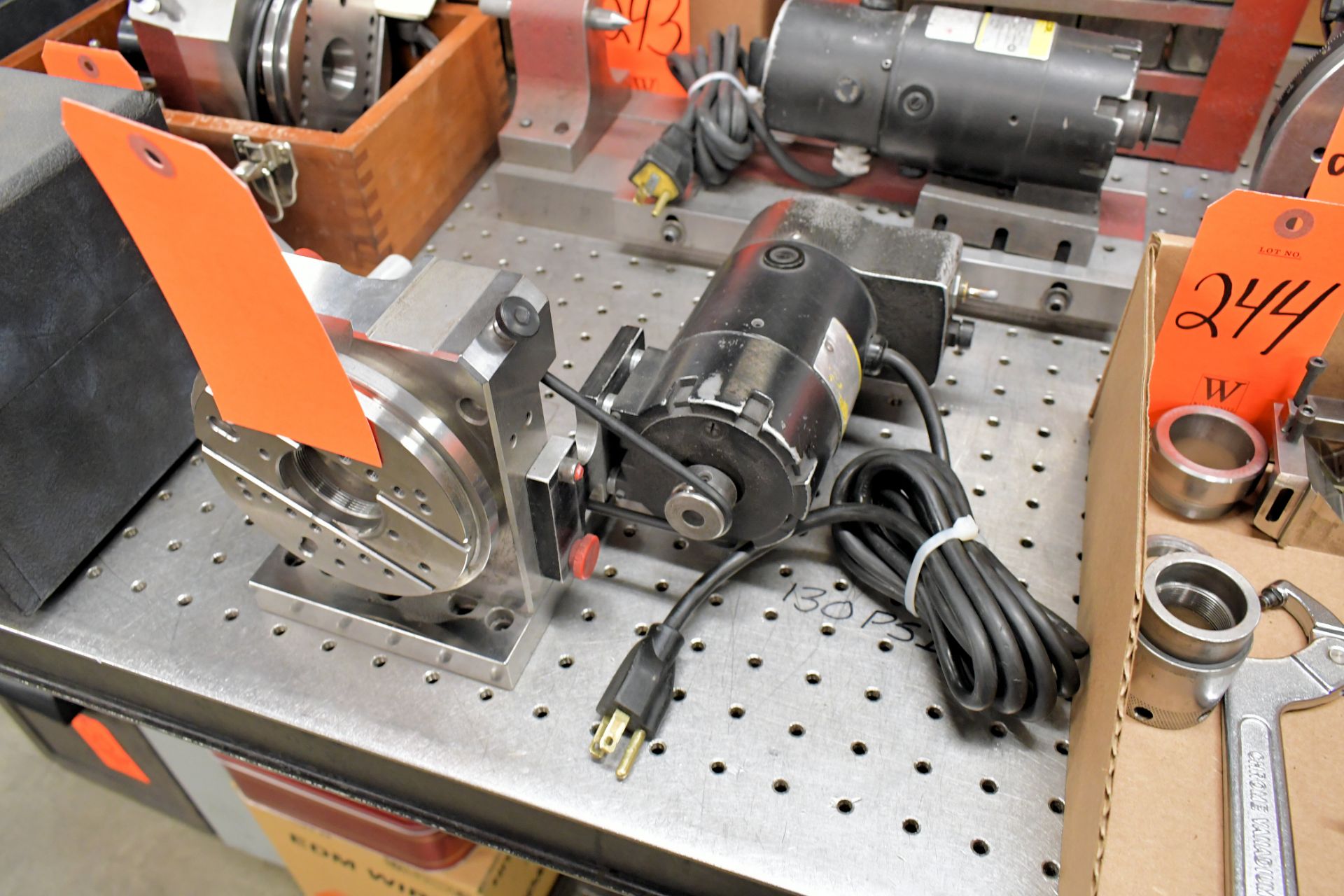 Motorized Spin Index Grinding Fixture;