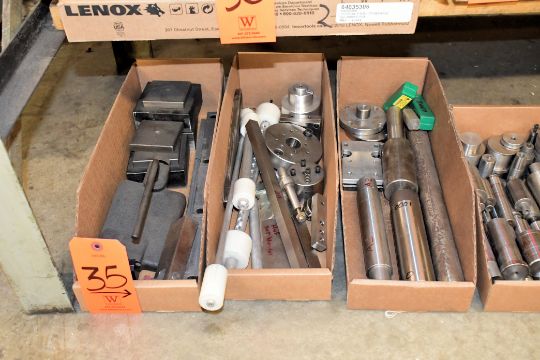 Lot - Grinding Arbors and Tooling, in (8) Boxes