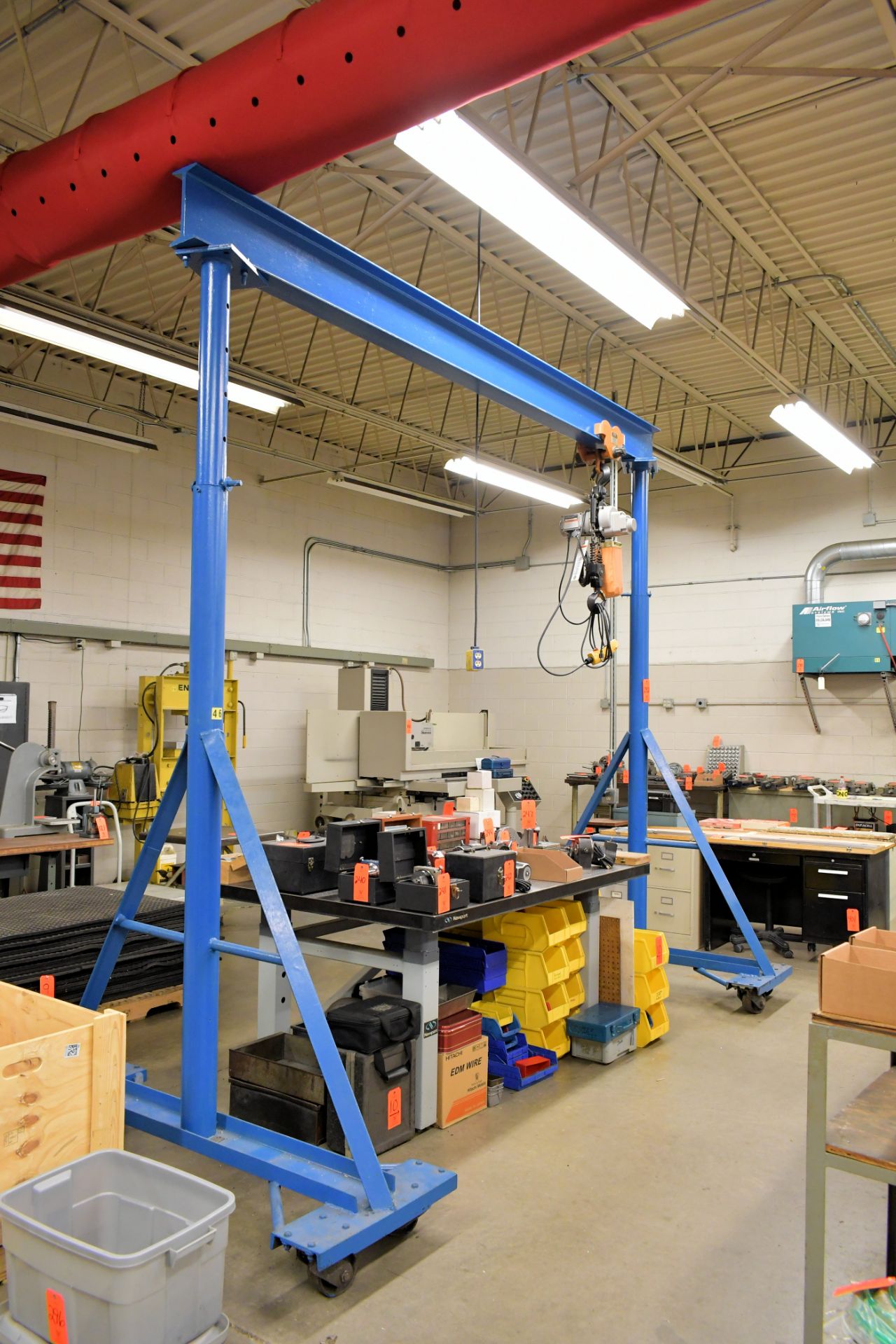 Strongway 11 ft. wide (approx.) Adjustable Height Portable A-Frame ...