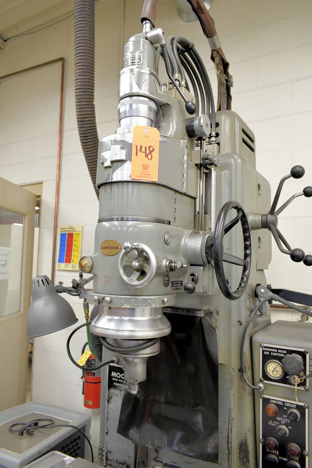 Moore No 3 Jig Grinder S N G1145 With Heidenhain Model Vrz 720b 2